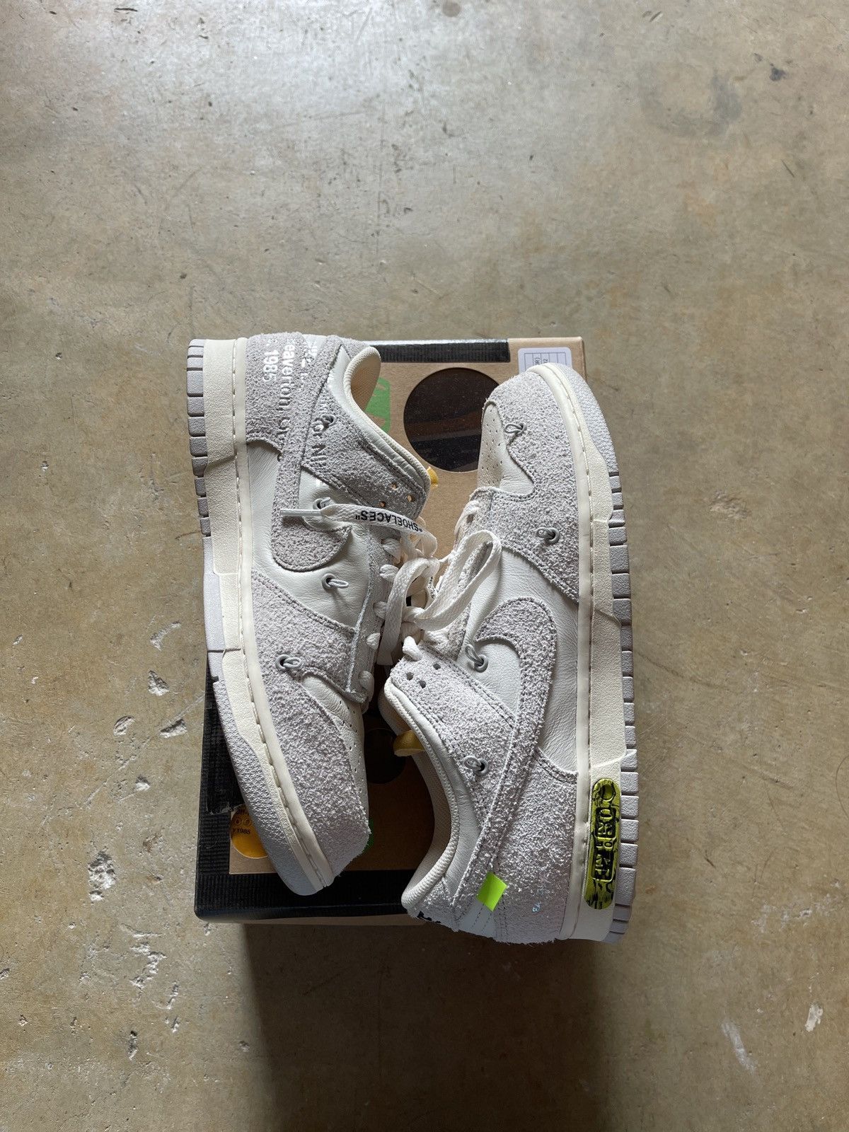 Nike Nike Dunk Low Off White Lot17 | Grailed