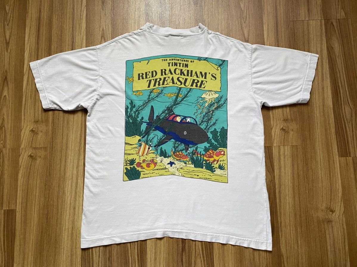 Cartoon Network × Movie × Vintage Vintage Tin Tin Red Rackham’s ...