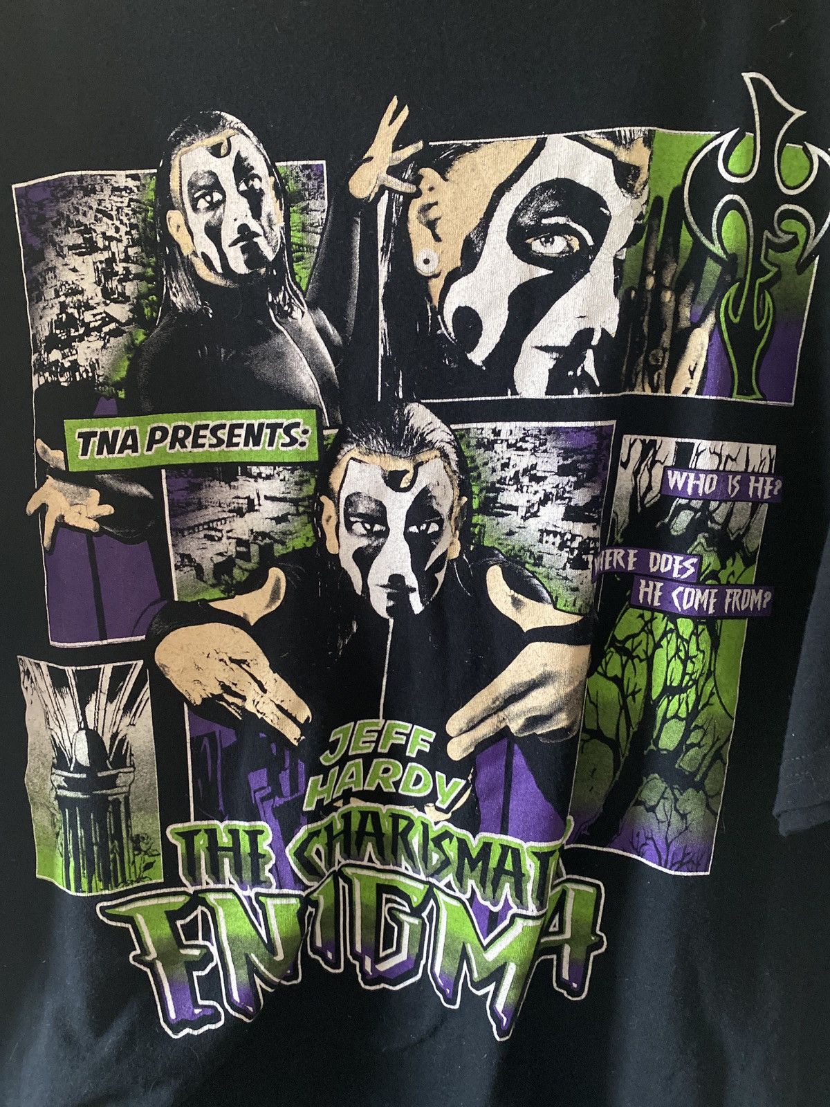 Wwe Jeff Hardy The Charismatic Enigma TNA tee | Grailed