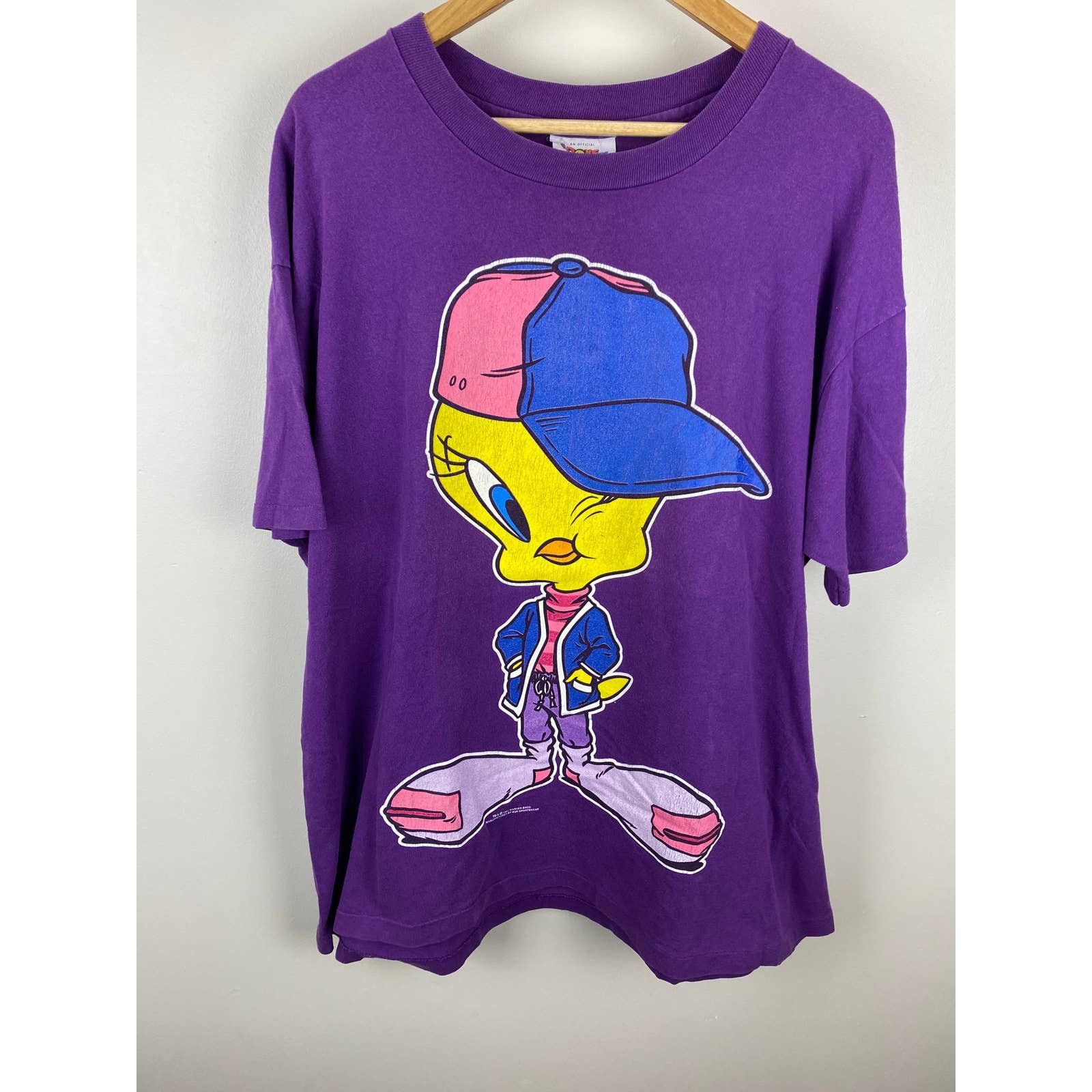 Cartoon Network × Vintage 1994 - Looney Tunes Tweety Bird Rapper Hip ...