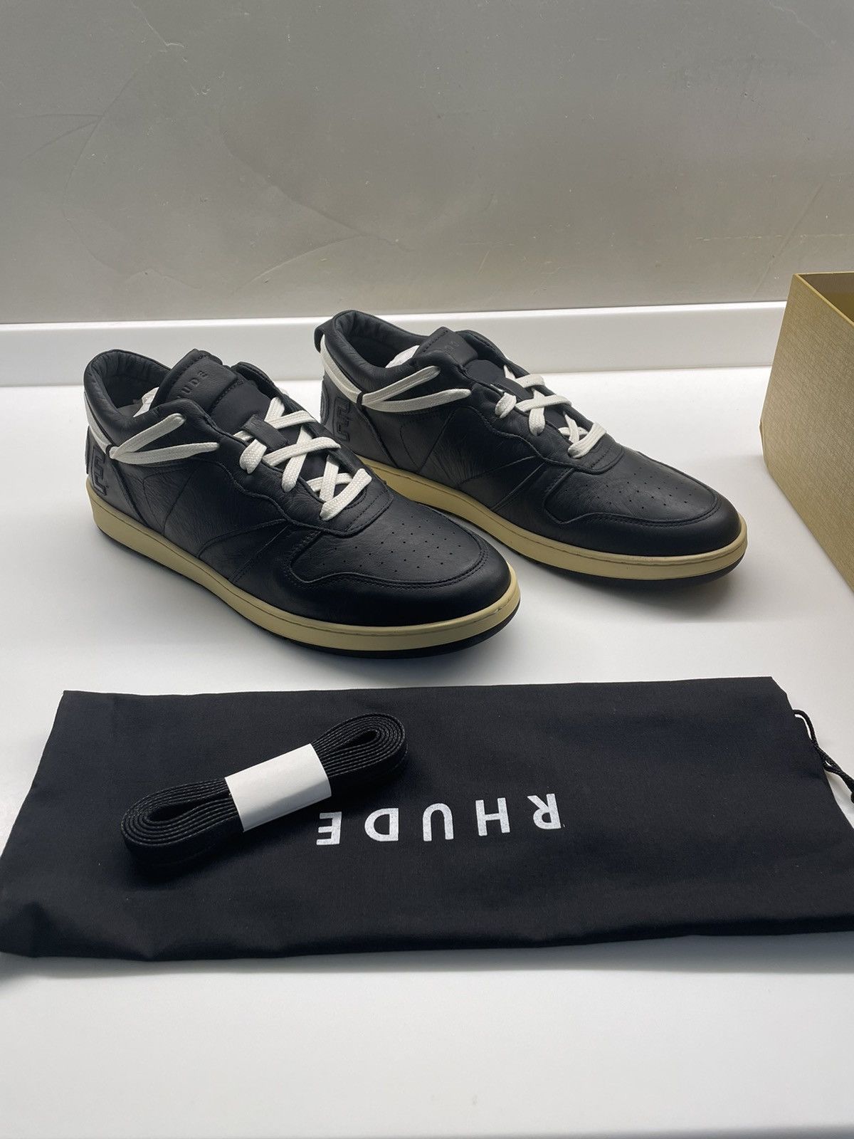 Rhude Rhude SS22 Rhecess Low BLACK | Grailed