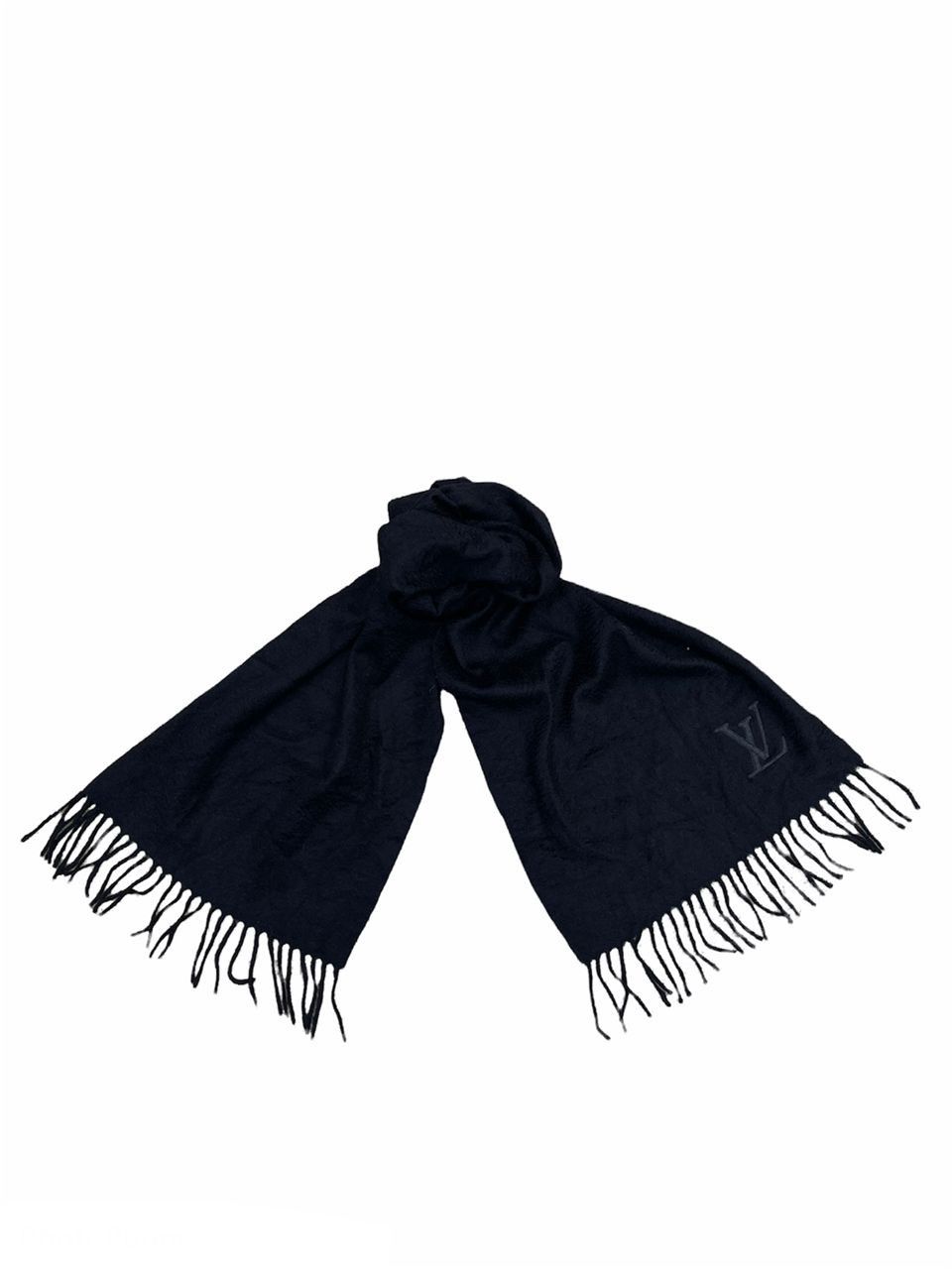 Louis Vuitton Louis Vuitton Cashmere Logo Scarves Muffler | Grailed