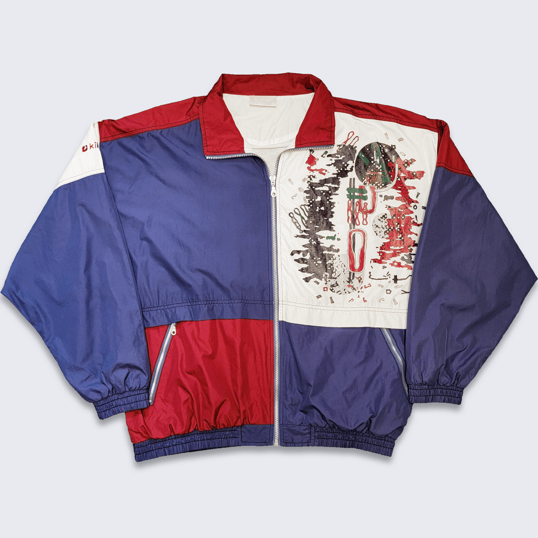 Sportswear × Vintage × Windbreaker Killtec Vintage 90s Windbreaker ...