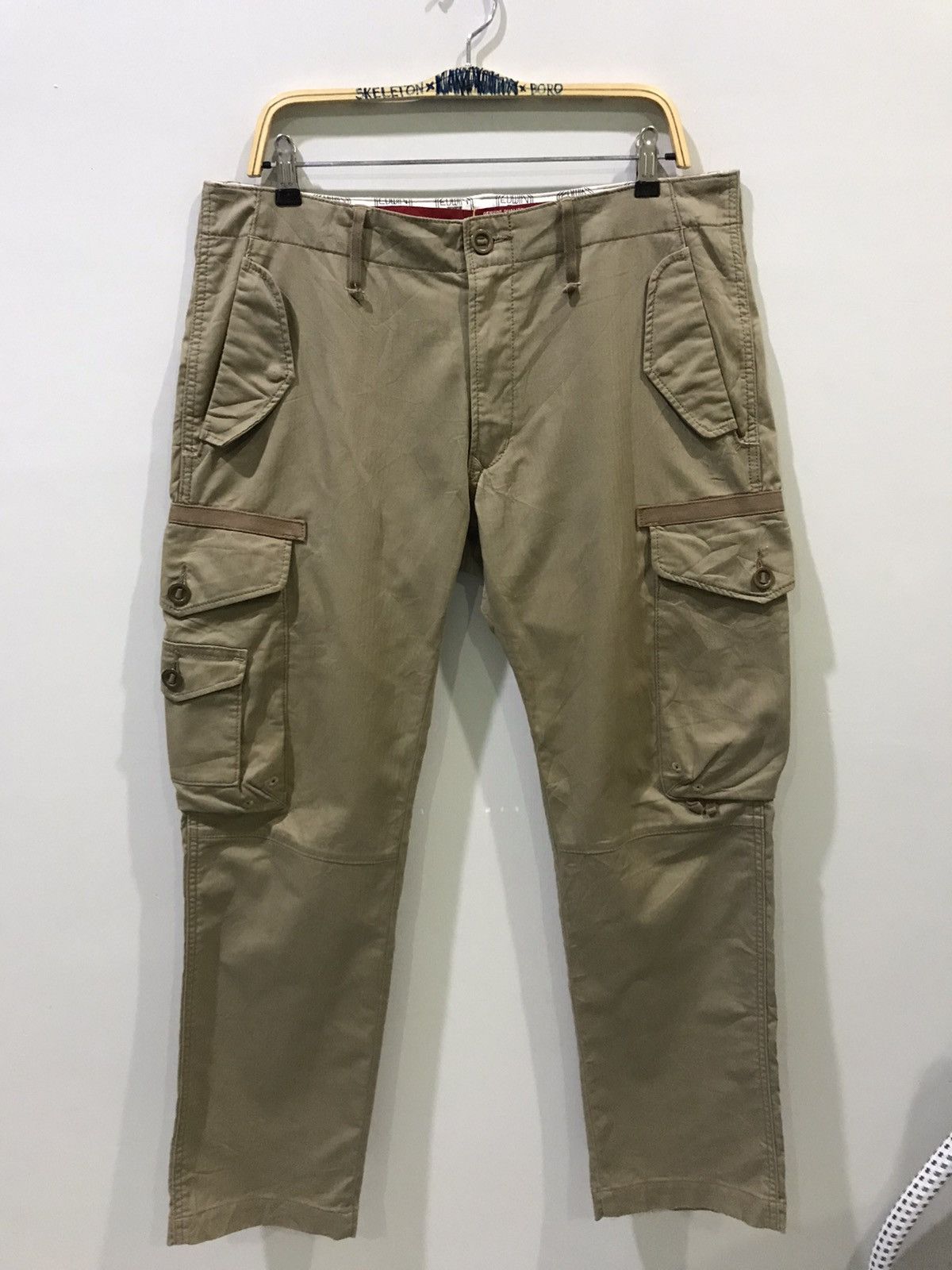 Edwin × Military EDWIN M65 Tactical Military Big Side Pocket Cargo Pant ...