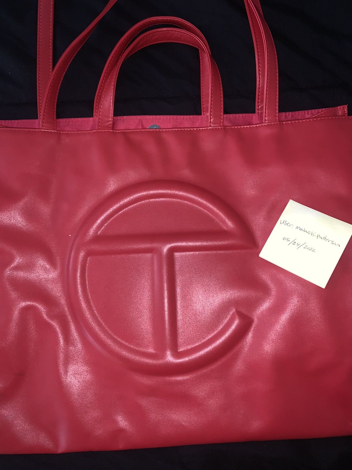 Telfar Telfar Large Red Bag | Grailed