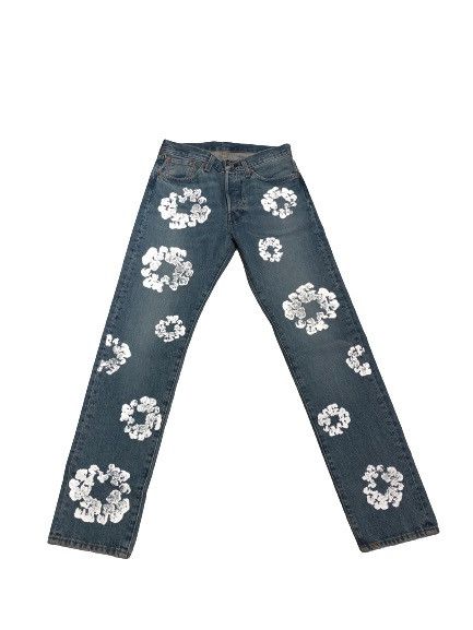 DENIM TEARS × Levi's Denim Tears / Levi's Cotton Wreath Light Wash ...