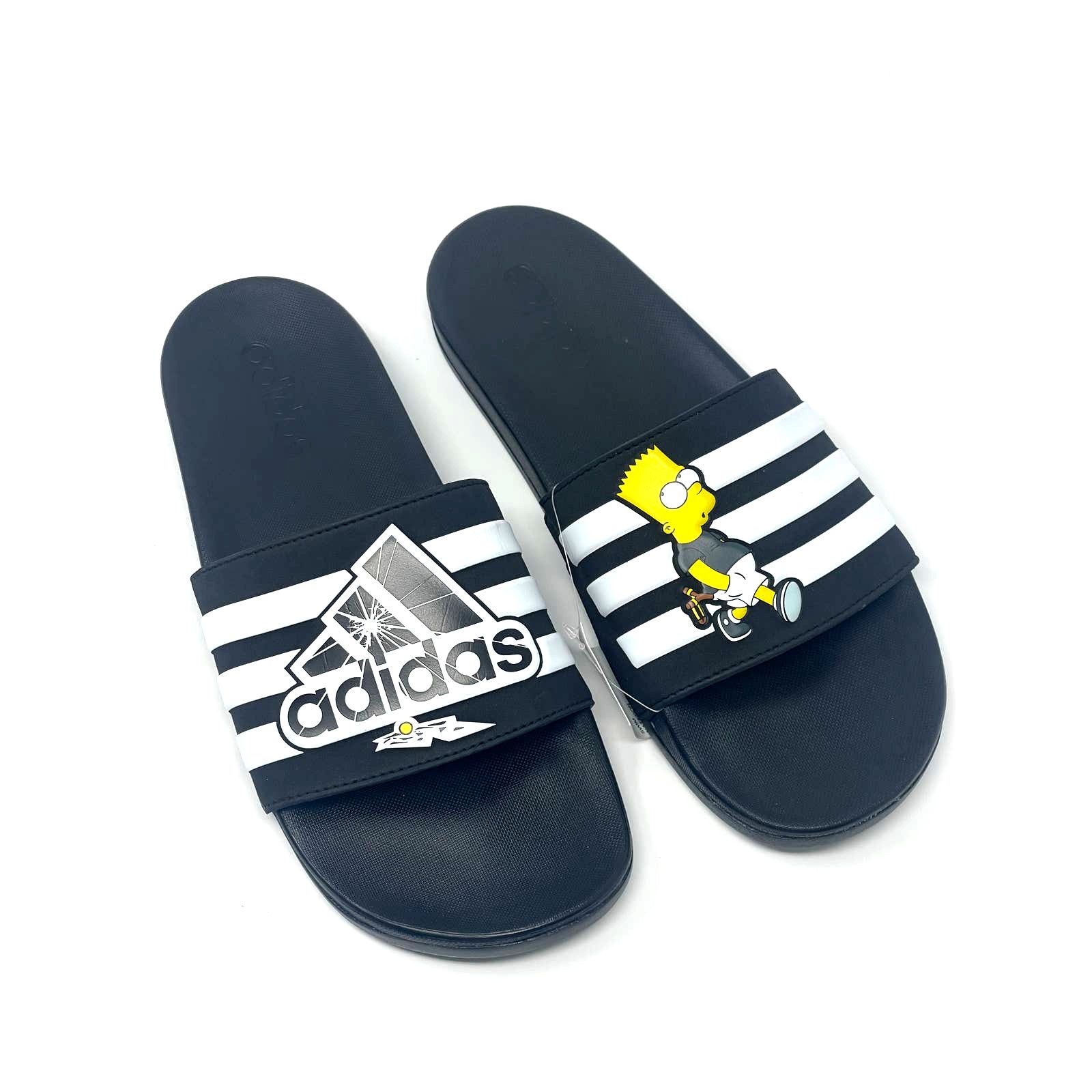 Adidas ADIDAS x The Simpsons 'Bart' ADILETTE Comfort Slide Mens 8 | Grailed