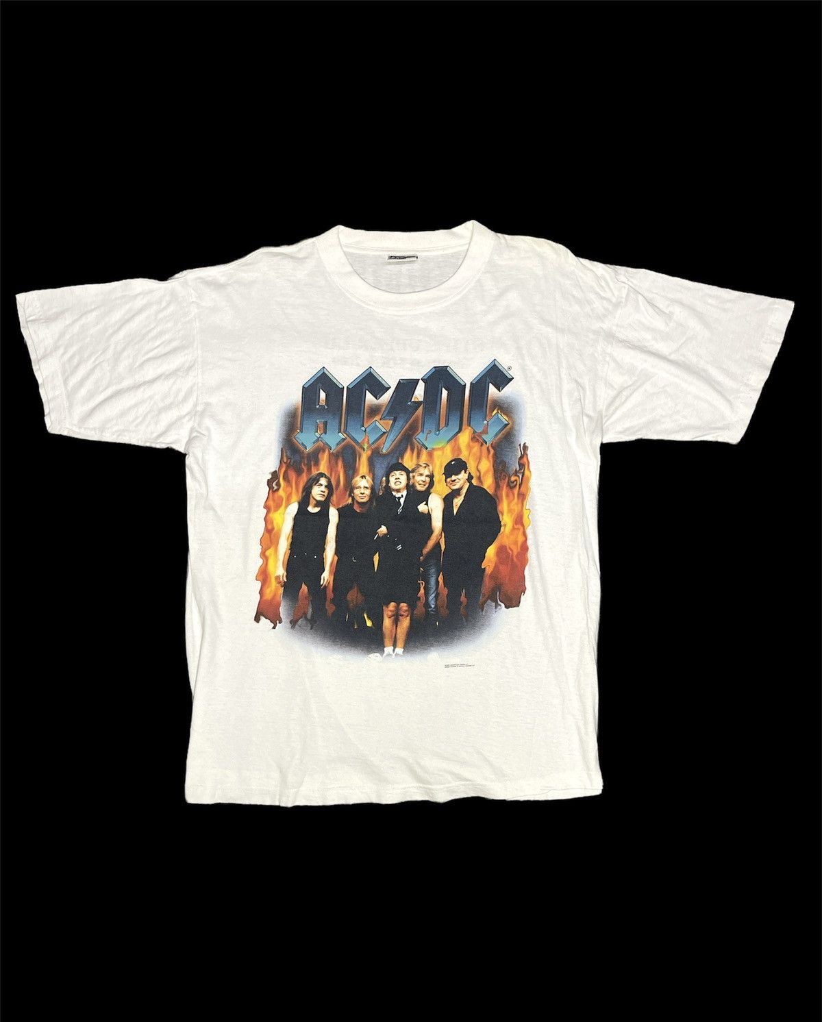 Vintage Vintage ACDC Stiff Upper Lip World Tour Tshirt | Grailed