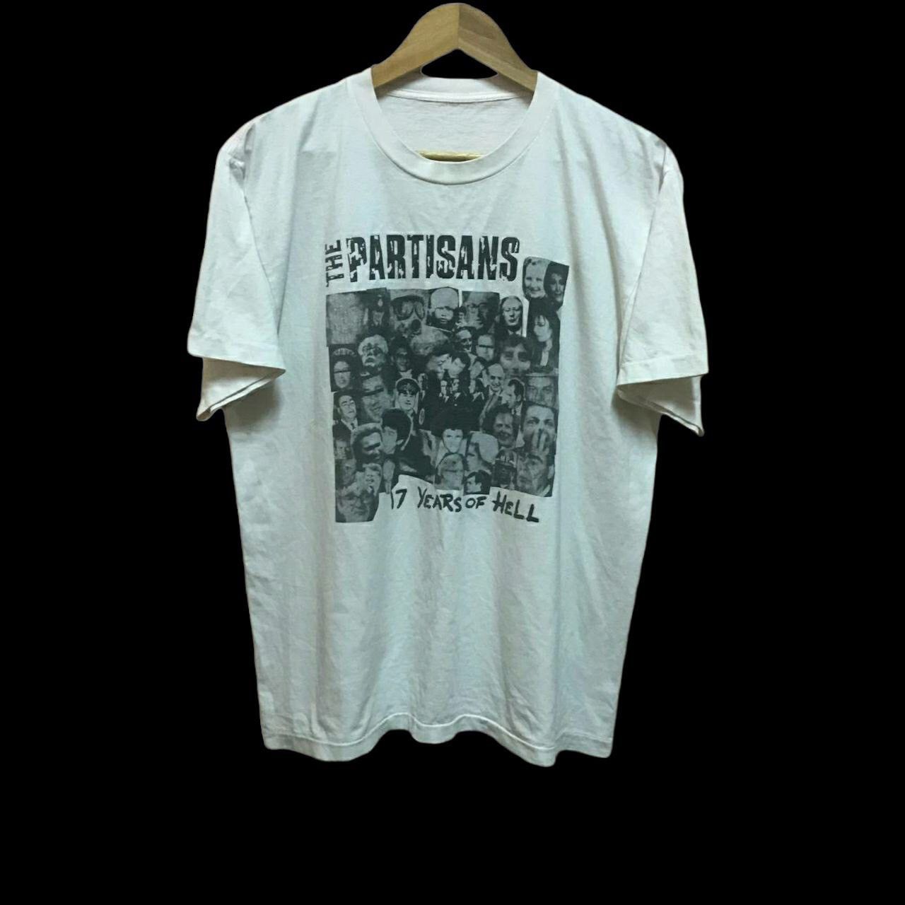 Vintage Vintage The Partisans 17 Years Of Hell Punk Rock T Shirt | Grailed