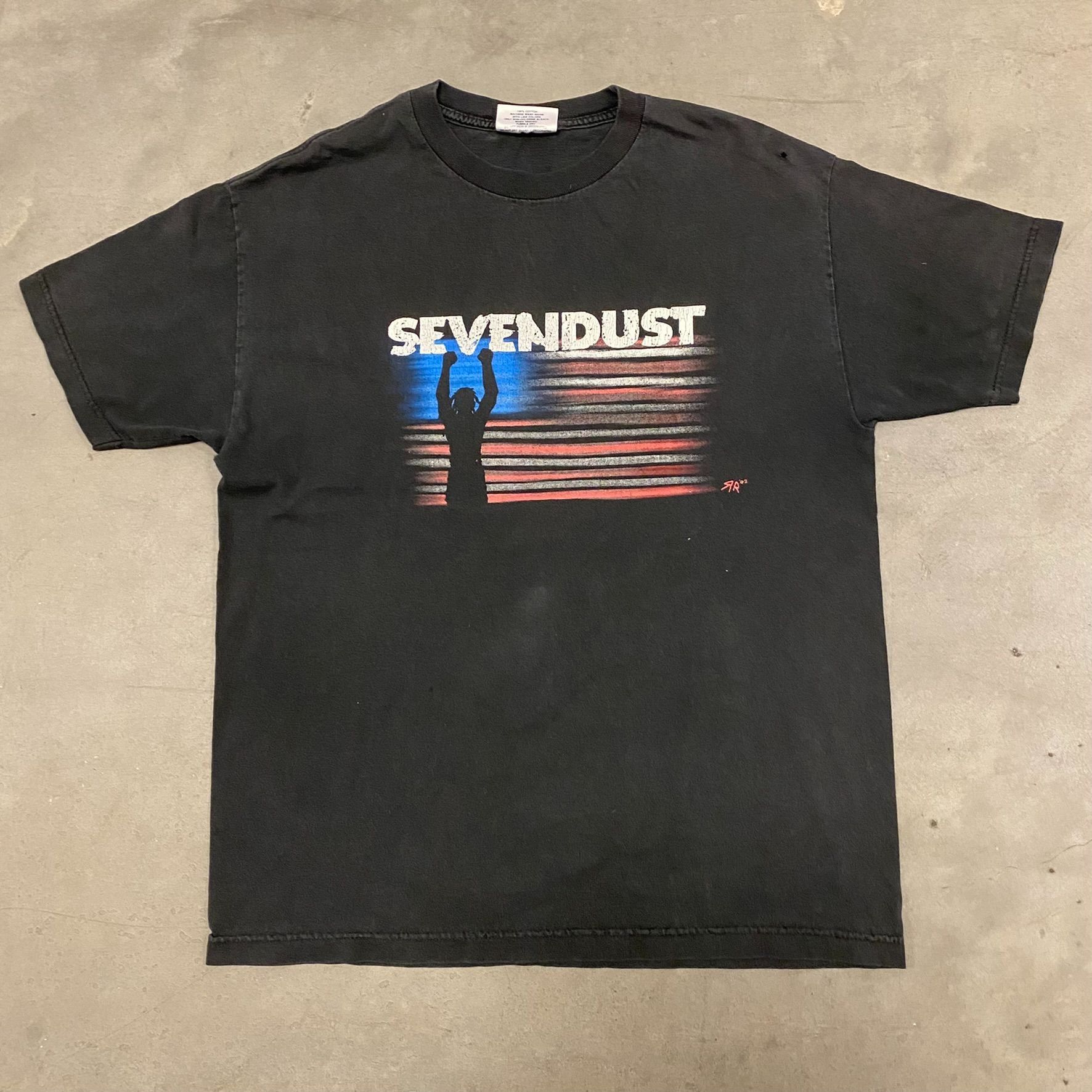 Band Tees × Streetwear × Vintage Sevendust USA Vintage T-Shirt | Grailed
