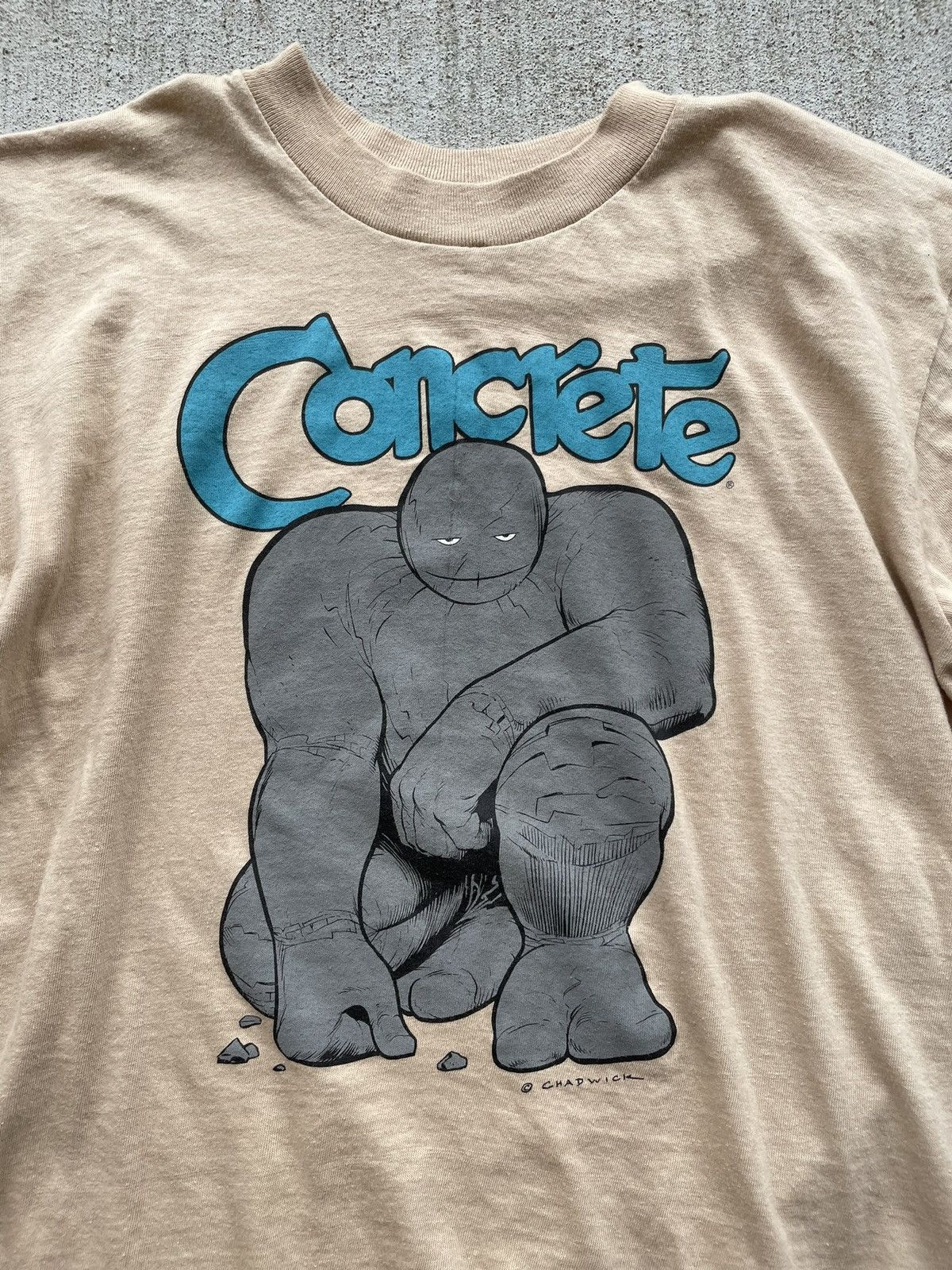 Vintage Vintage 80’s Concrete comic shirt | Grailed