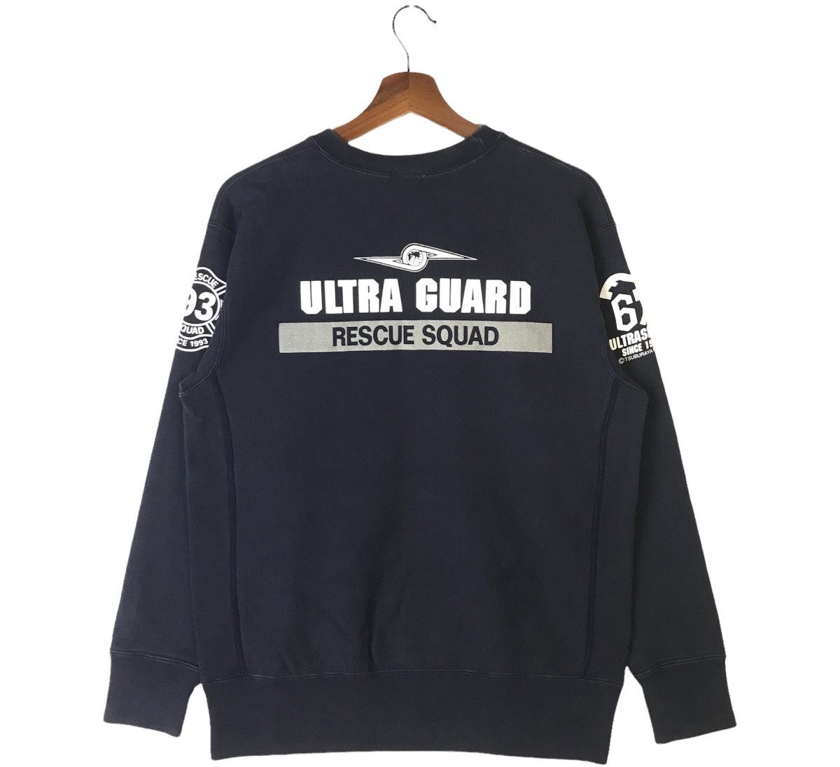 Vintage GRAIL ️ Ultraman Seven “Ultra Guard Rescue Squad” Sweatshirt ...