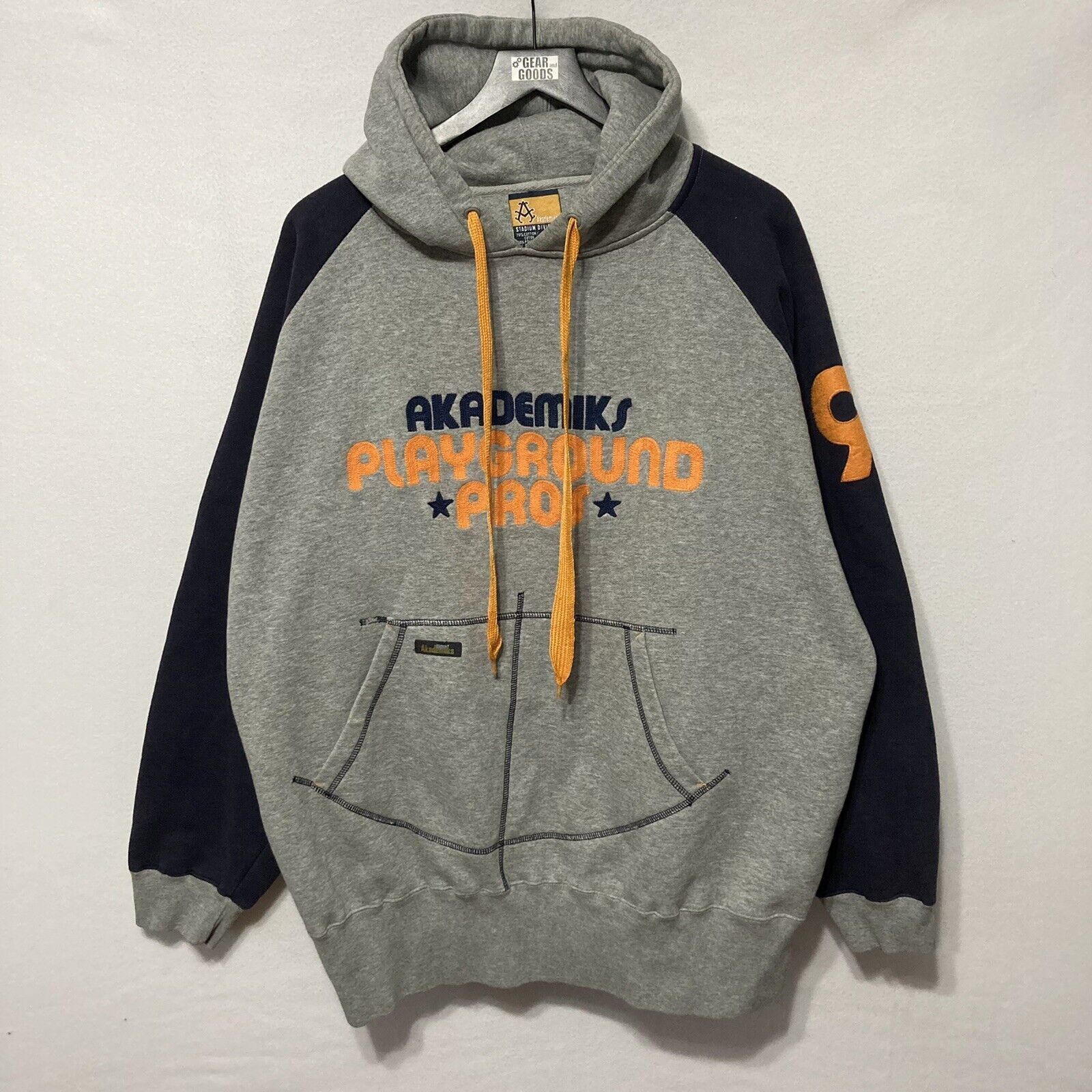 Akademiks VTG Akademiks Stadium Playground Pros 9 Heavy Color Block ...