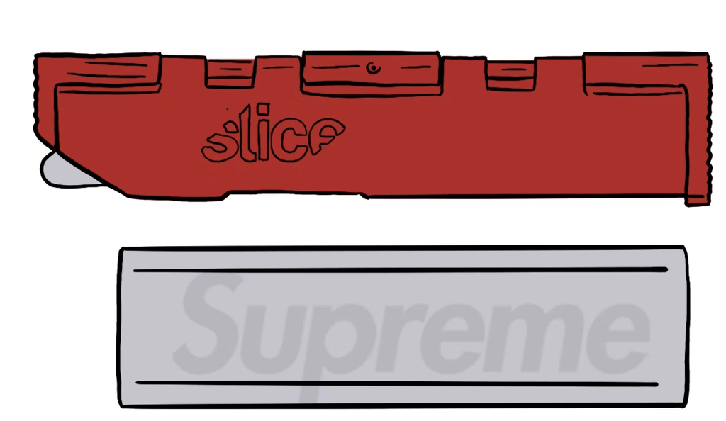 Supreme Supreme Slice Manual Carton Cutter Silver | Grailed