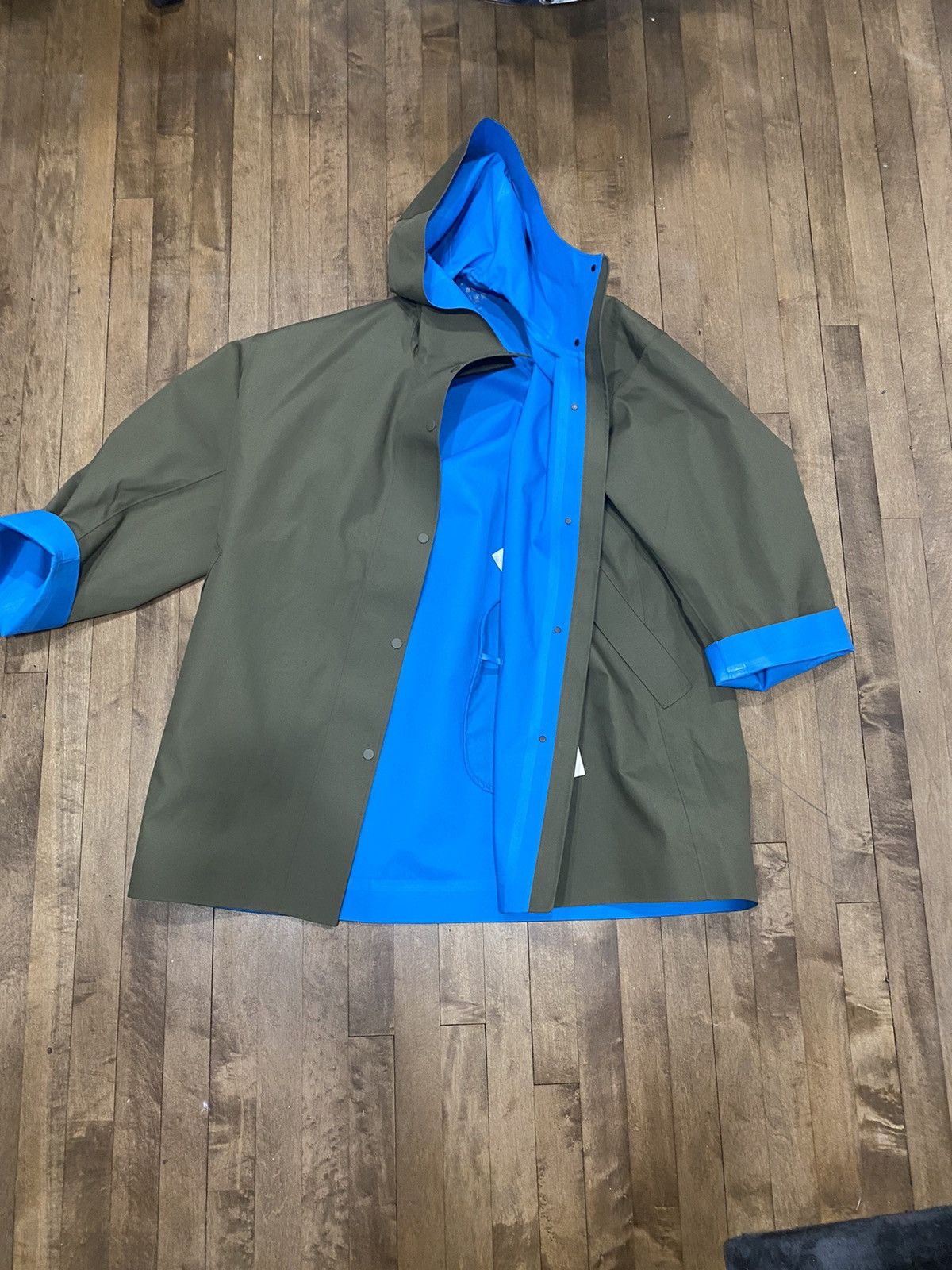 Marni × Uniqlo Marni Women’s Blocktech Oversized Half-Coat | Grailed