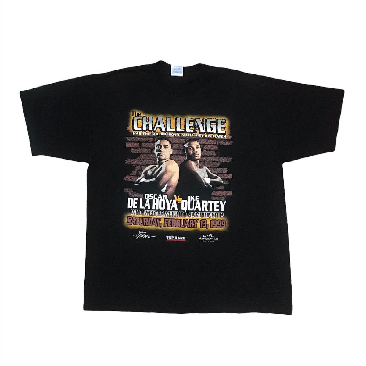 Vintage 🔥Vtg 1999 The Golden Boy Wbc welterweight championship Tees ...