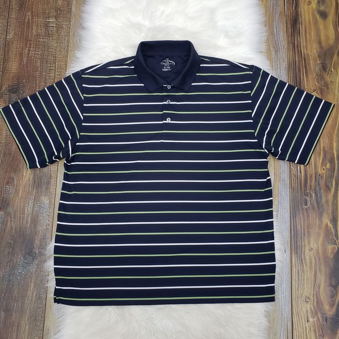 Pga Tour PGA CHAMPIONS TOUR Golf Polo Shirt Striped Rugby Polo XL | Grailed