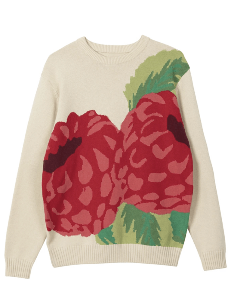 Golf Wang × Golf le Fleur × Tyler The Creator Raspberry Sweater | Grailed