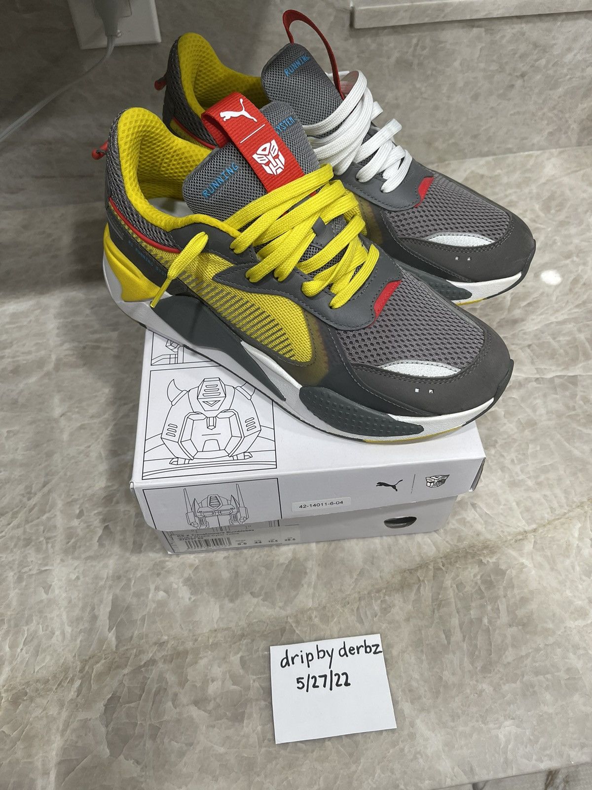 Puma × Transformers Puma RS-X Transformers Bumblebee | Grailed