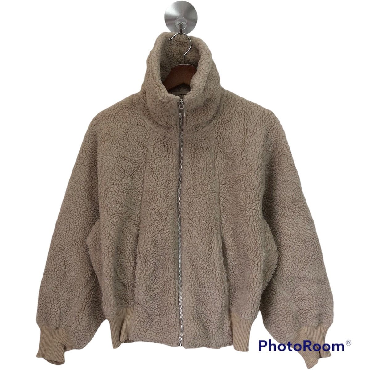 Uniqlo Uniqlo Boa Coat Fleece Neck Bomber Style Size M | Grailed