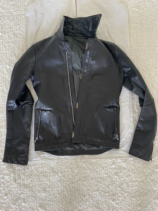 Carol Christian Poell Scarstitch Leather Jacket. CORS-PTC in color 10 ...