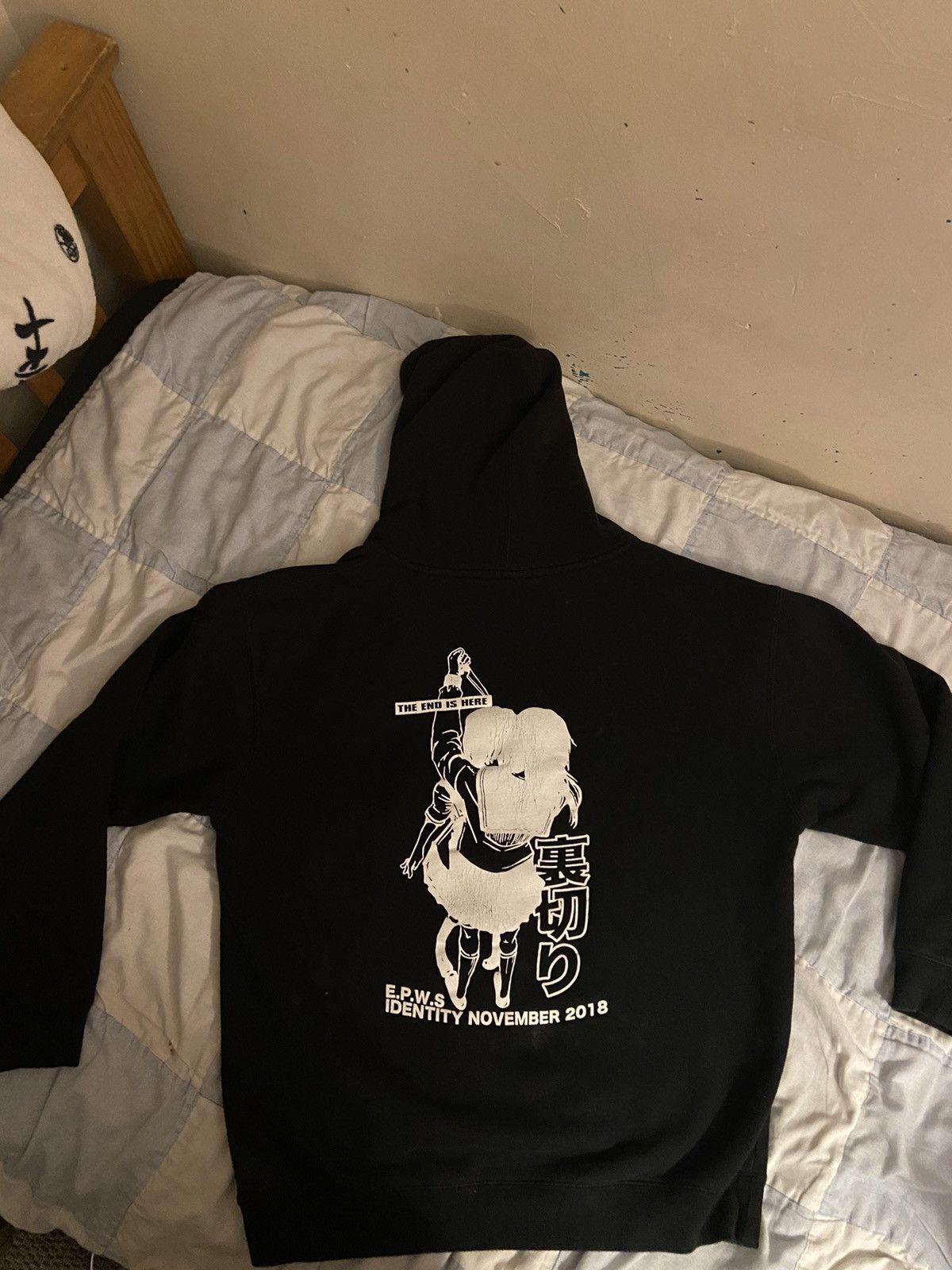 Erased Project Erased Project “The End Is Here” Hoodie 2K18 | Grailed