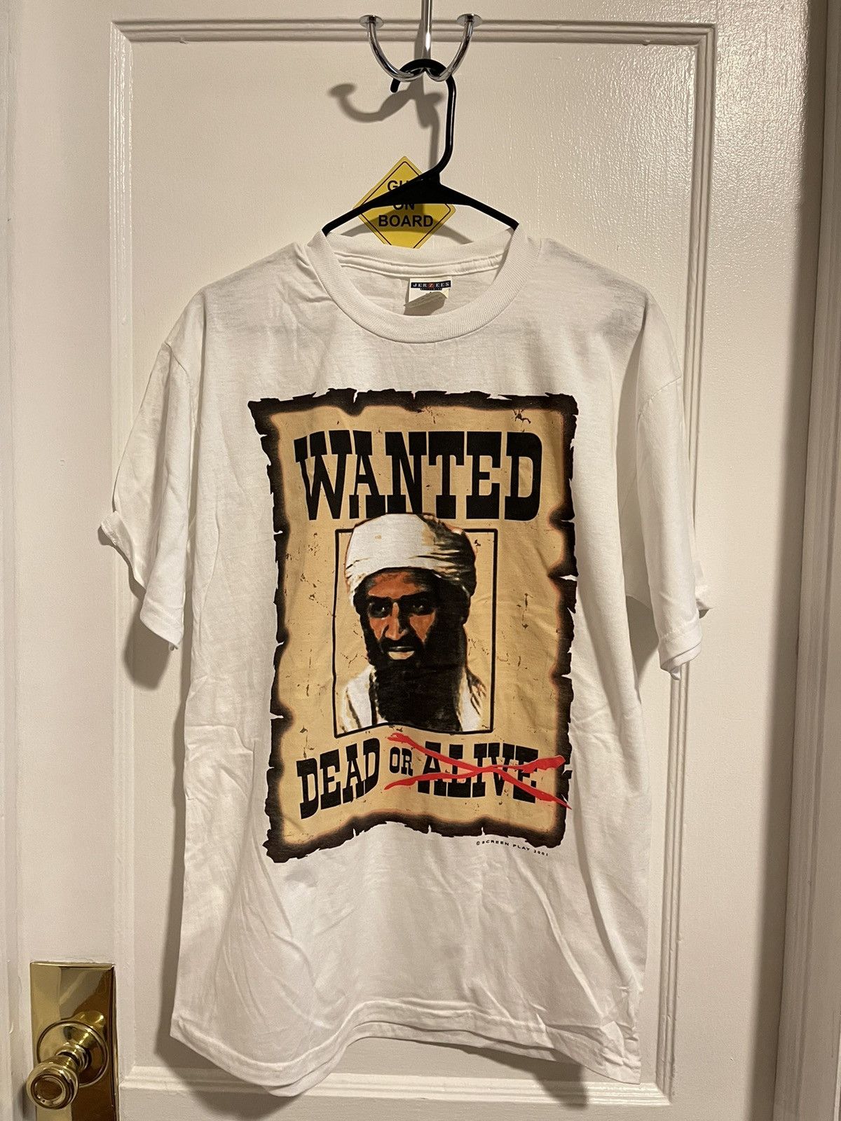 Vintage 2001 Osama Bin Laden T-Shirt | Grailed