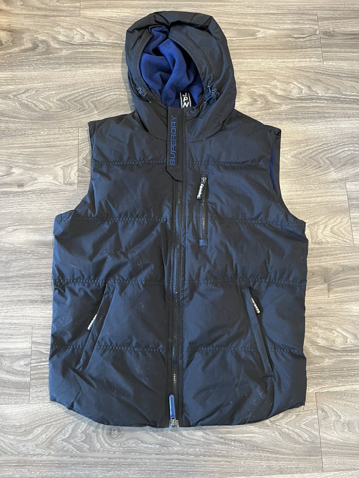 Streetwear × Superdry Superdry Original Windhiker Japan Puffer Vest ...