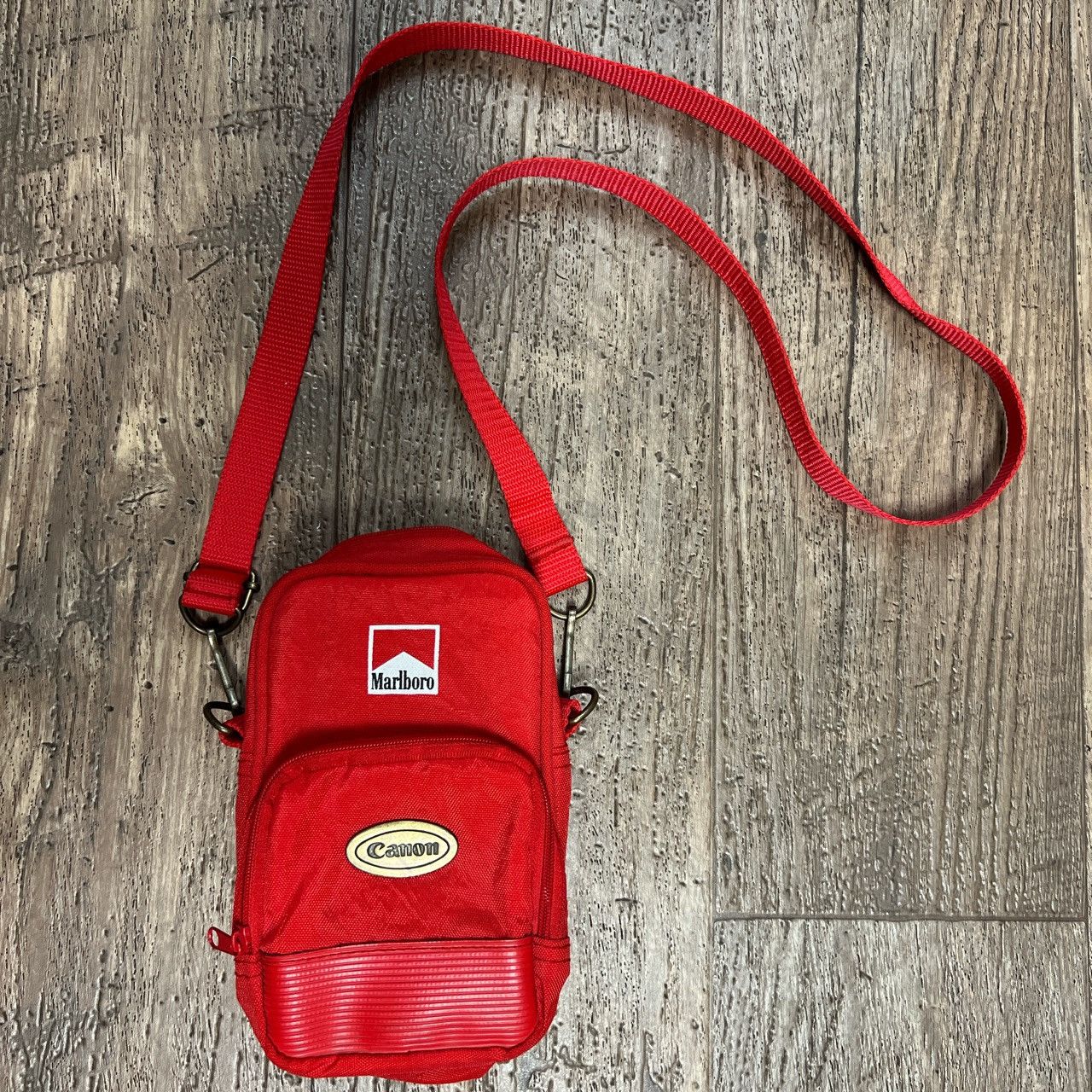 Vintage Vintage 90s Marlboro x Canon Camera Bag | Grailed