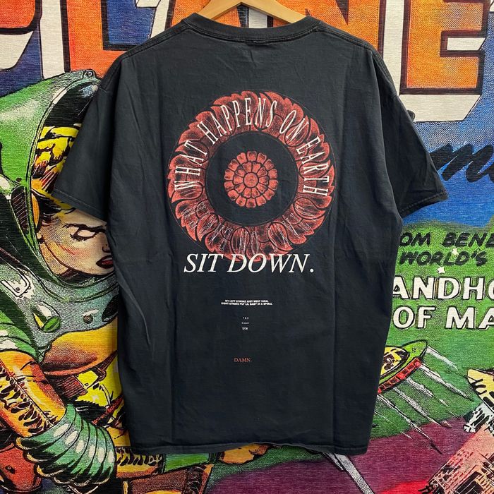 Kendrick Lamar Kendrick Lamar Be Humble DAMN Tour Tee Shirt size Large ...