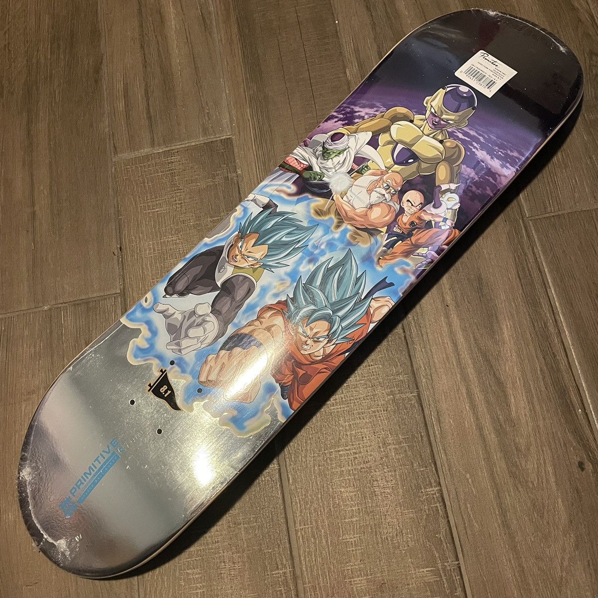 Primitive Primitive dragon ball resurrection anime skateboard deck ...