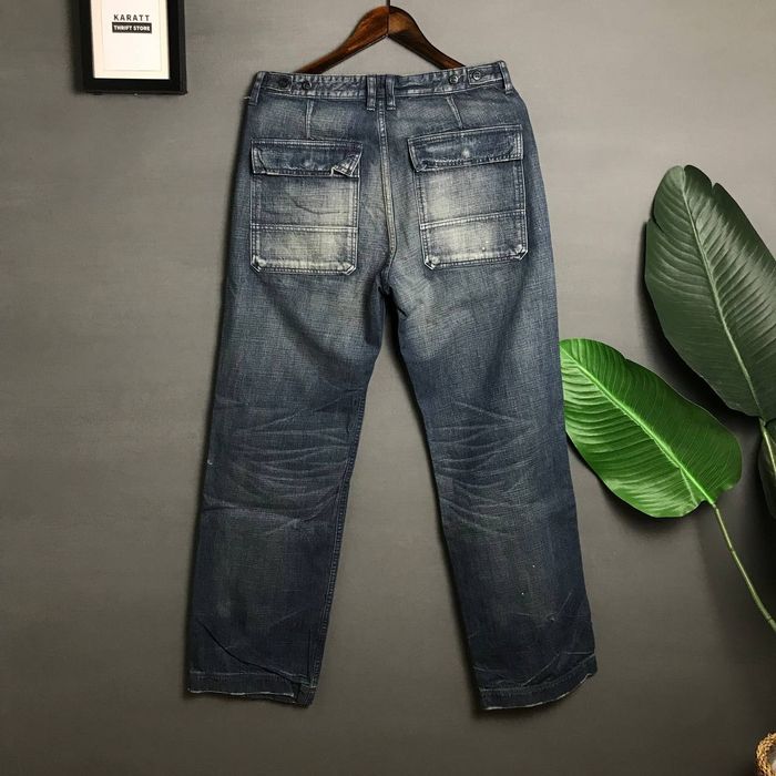 Lounge Lizard Lounge Lizard Distressed Washed Baker Denim | Grailed
