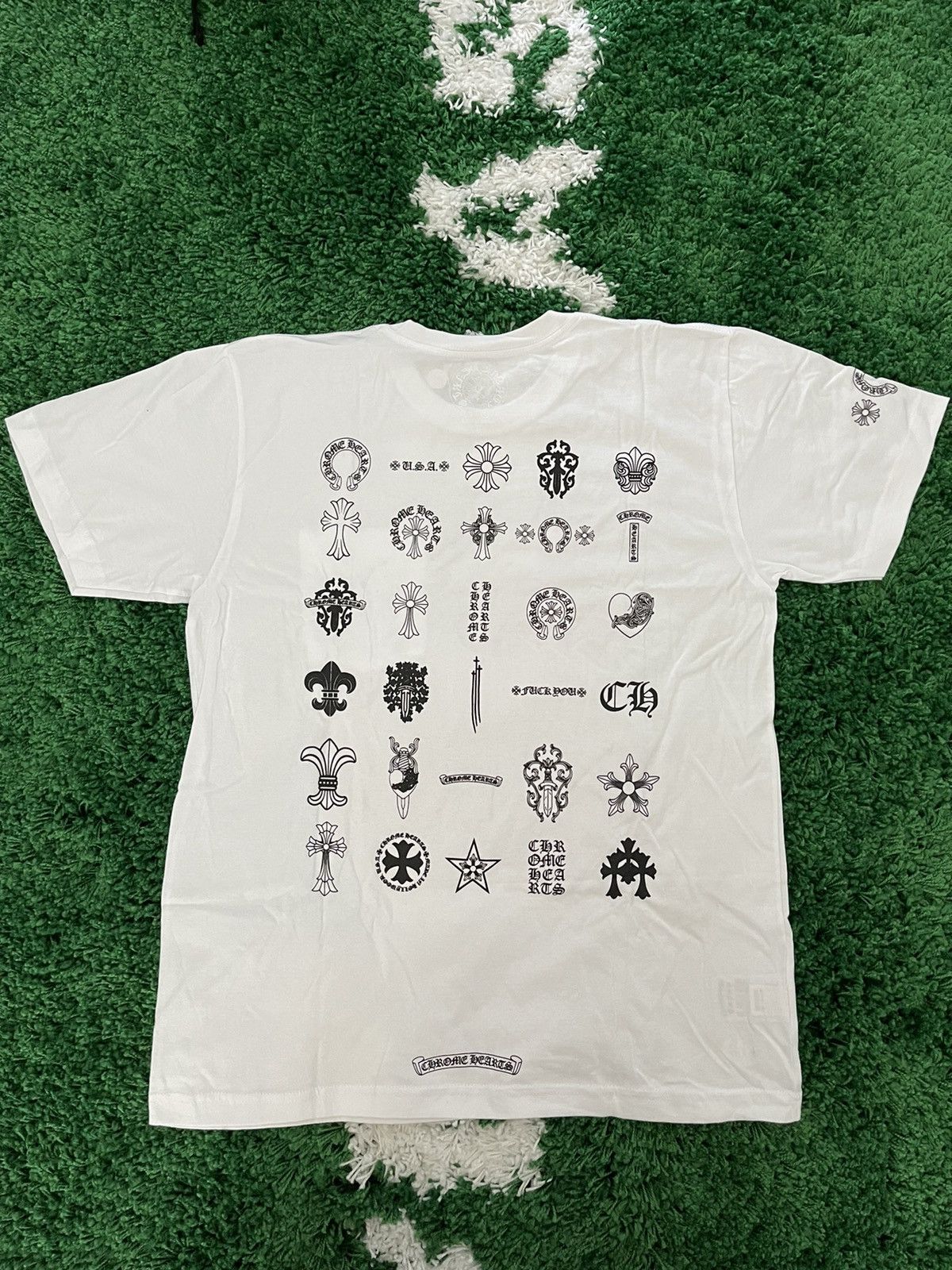 Chrome Hearts Chrome Hearts Multi Logo Short Sleeve | Grailed