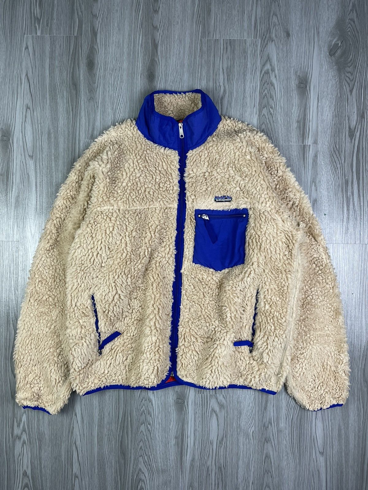 Patagonia × Streetwear × Vintage Vintage Patagonia Bulky Boa Fleece ...