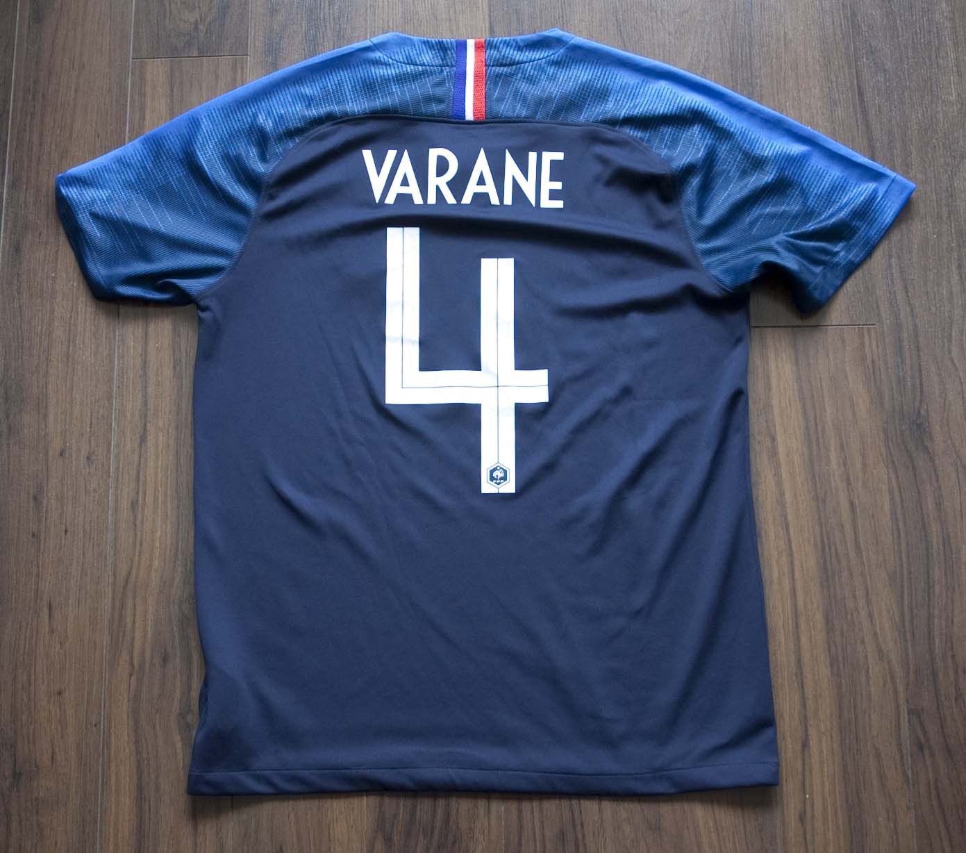Soccer Jersey Raphael Varane Jersey France National Team Nike Football ...
