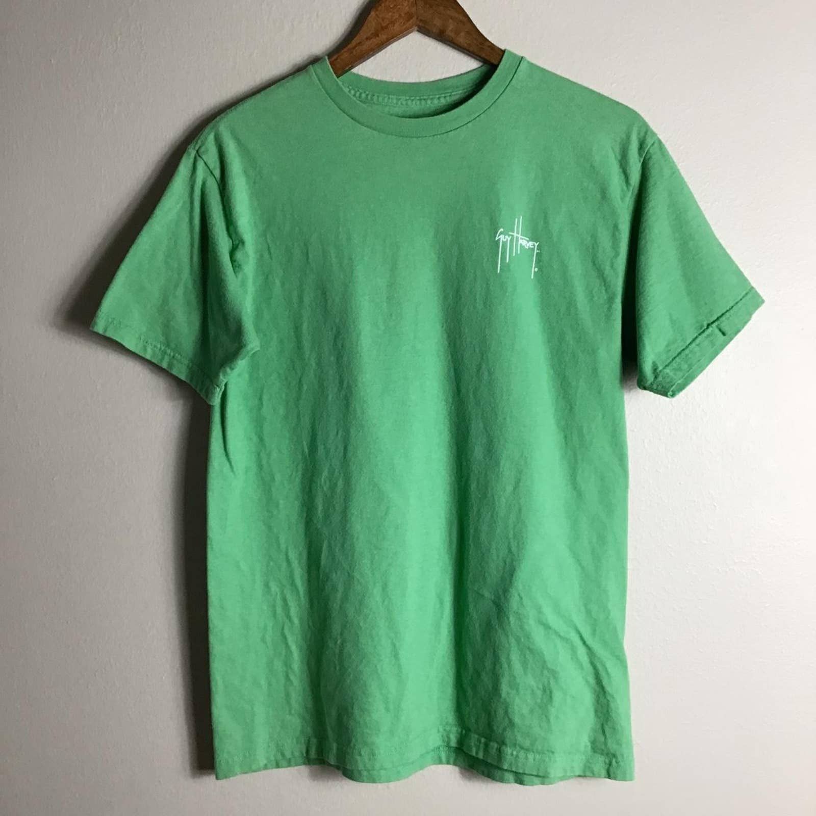 Guy Harvey Y2K Vintage Guy Harvey Fishing Medium Green T Shirt | Grailed