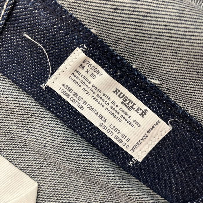 Vintage Vintage Rustler by Wrangler Boot Cut Denim Jeans Mens 36x30 ...