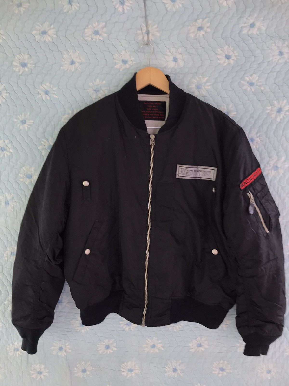 Japanese Brand (B121). MAGNUM DRY BOMBER JACKET | Grailed