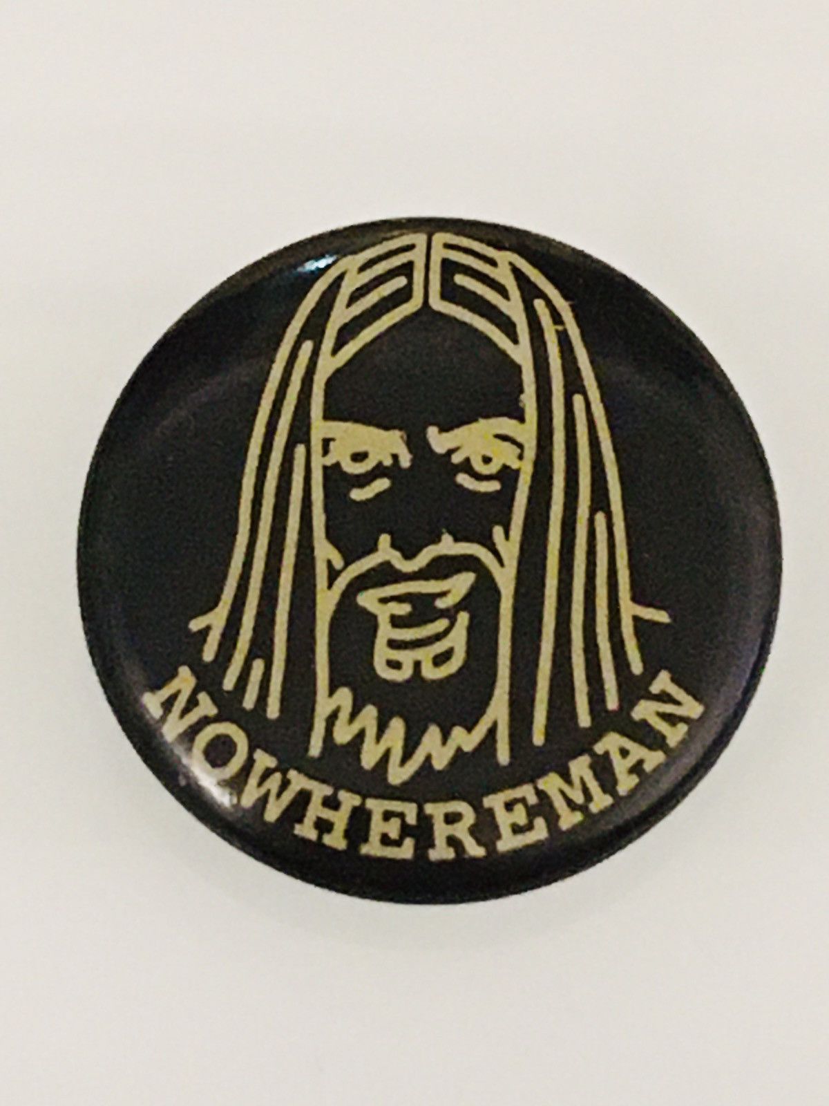 Number (N)ine RARE! 2002 AW NOWHEREMAN Pin Button Can Badge | Grailed