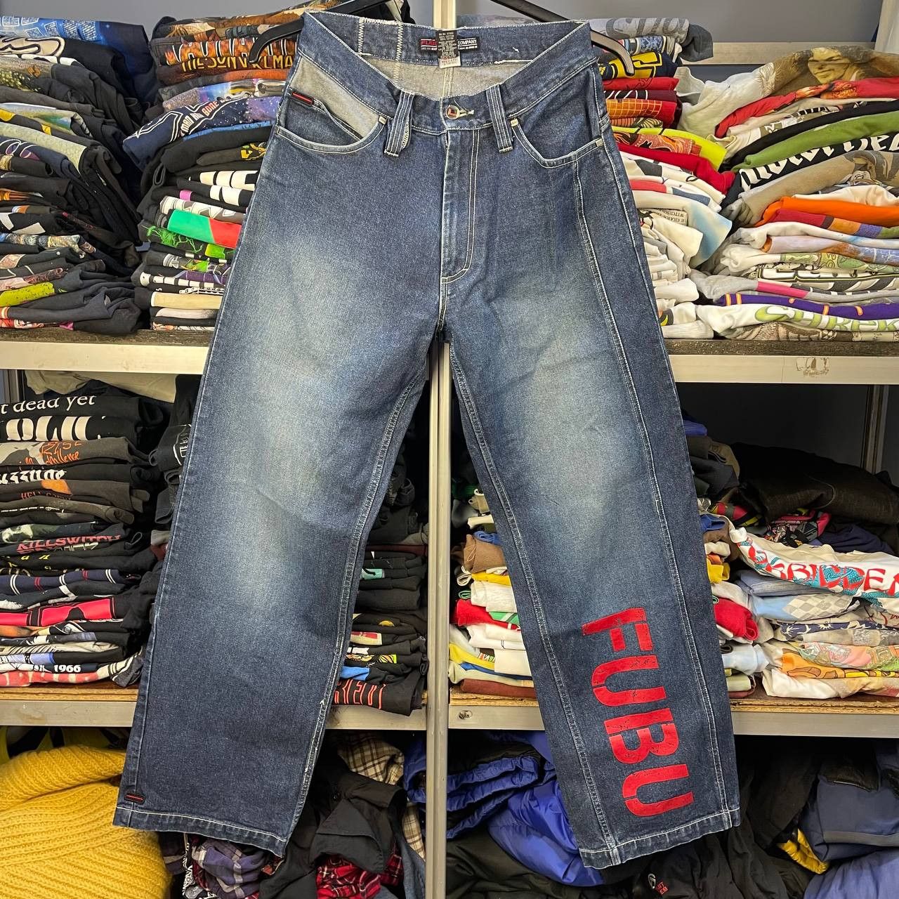 Fubu × Streetwear Fubu Rap Pants Y2k Streetwear 30×33 | Grailed