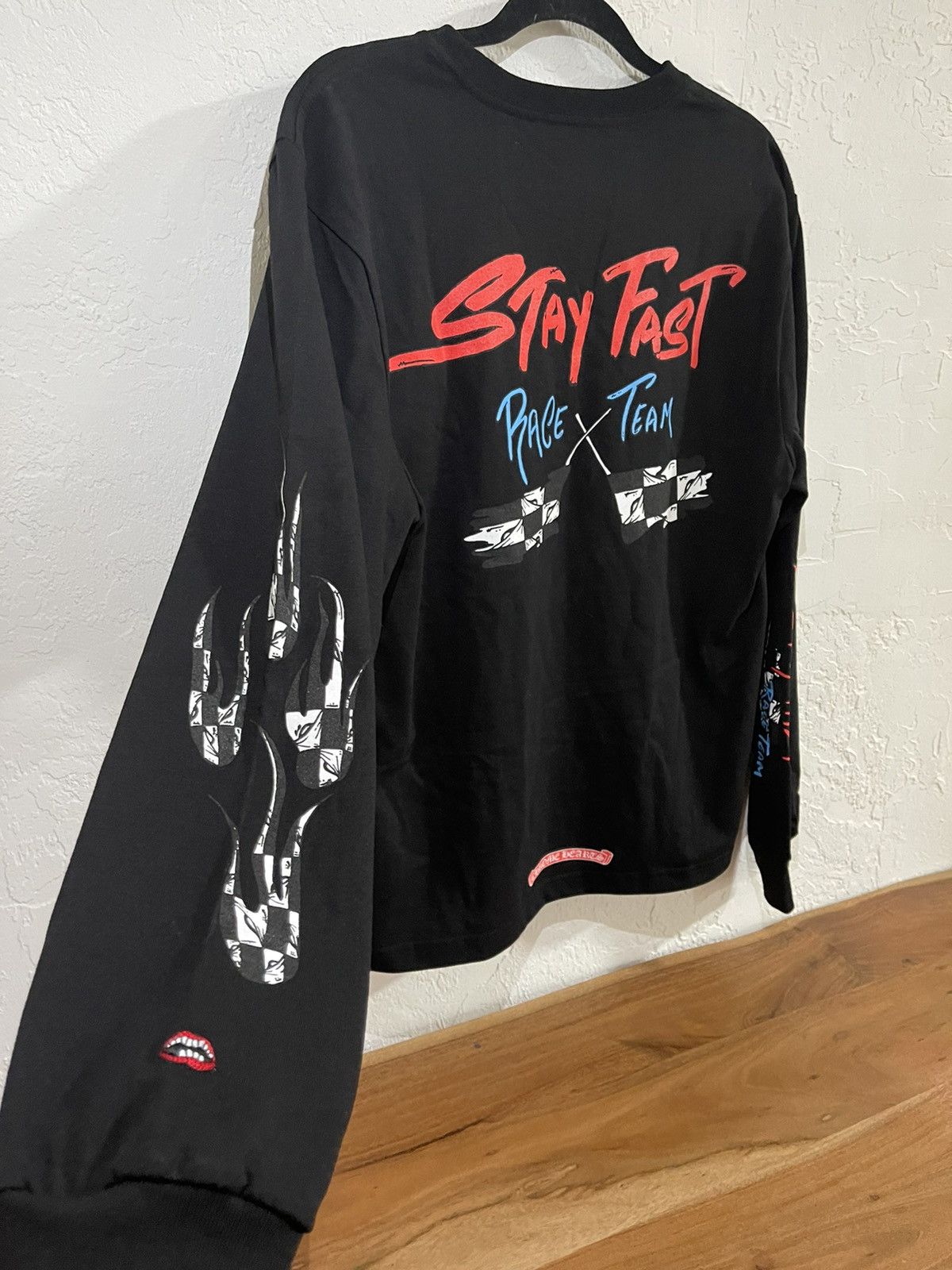 Chrome Hearts Chrome Hearts Matty Boy Stay Fast Race Team Long Sleeve ...