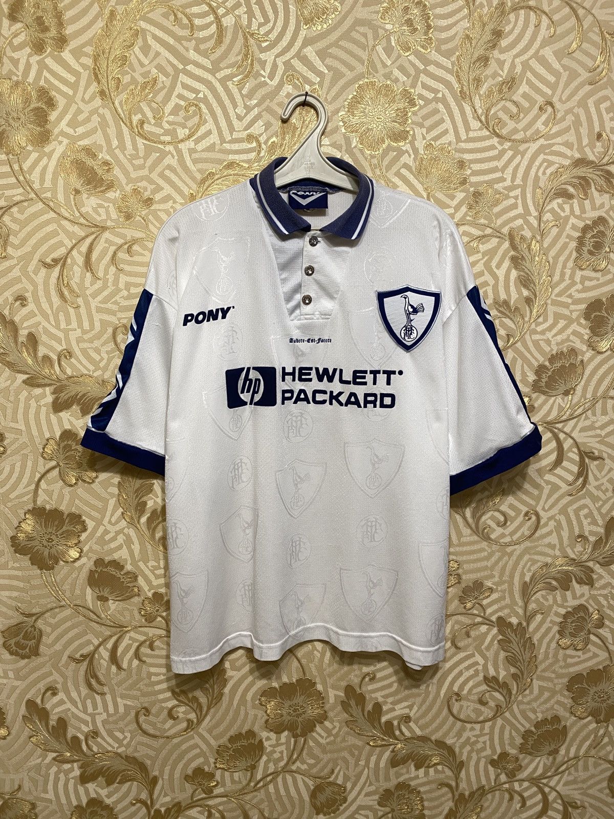 Pony × Soccer Jersey × Vintage TOTTENHAM HOTSPUR 1995 1996 HOME ...