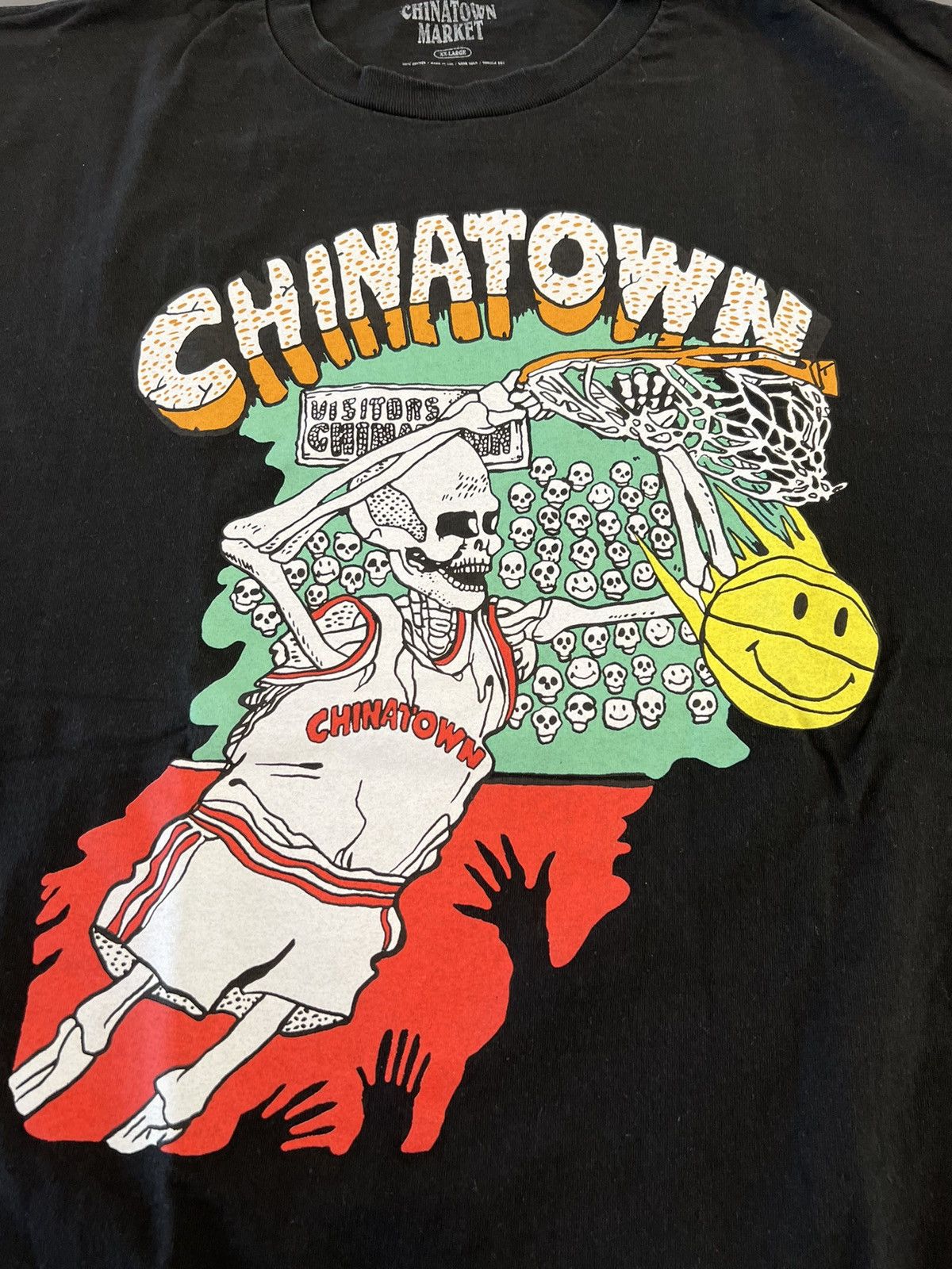 Market Chinatown Market Skeleton Dunk Lithuania Grateful Dead Tee | Grailed