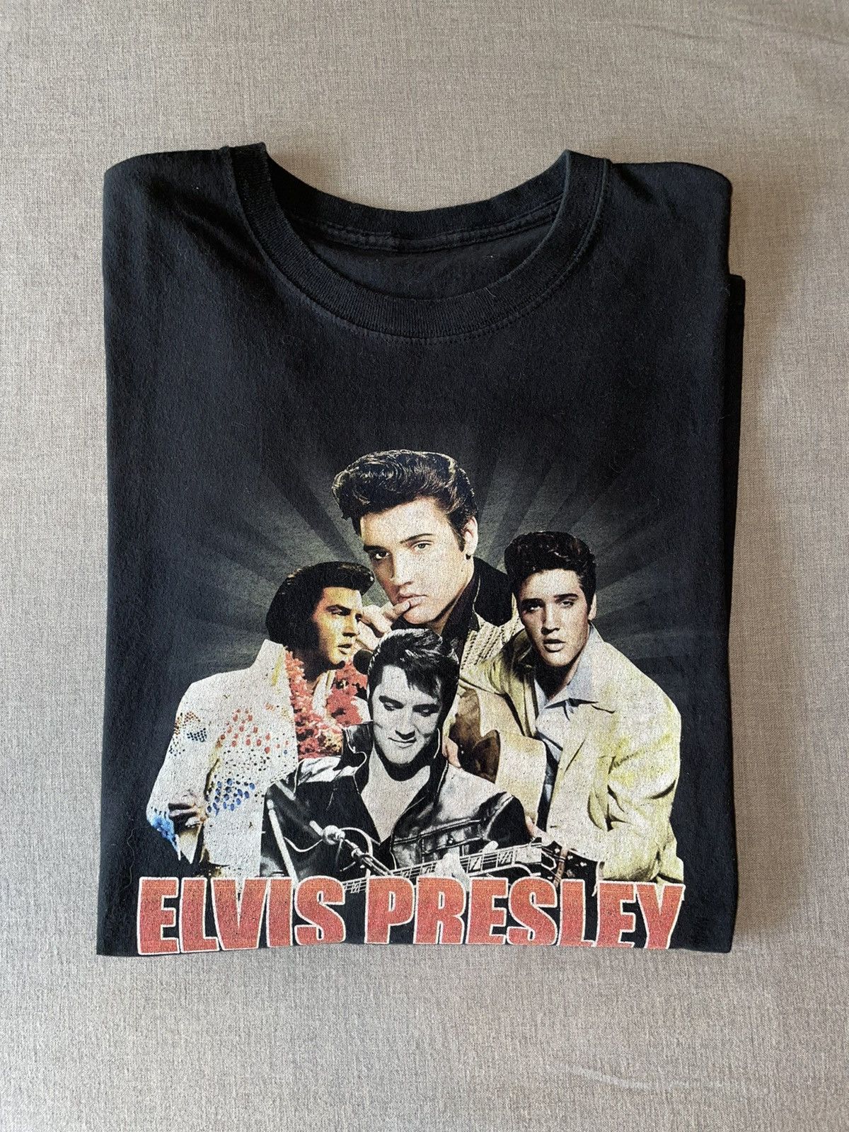 Band Tees Y2K Elvis Presley tee | Grailed