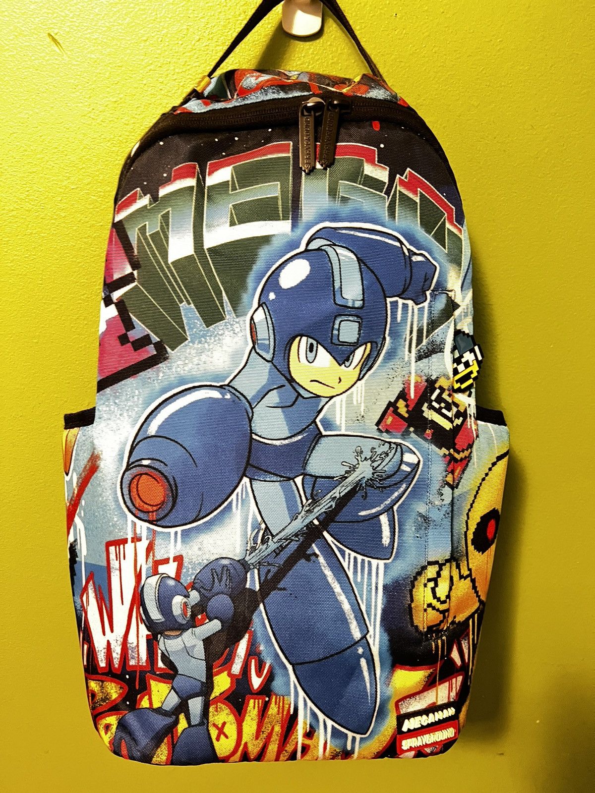 Sprayground SPRAYGROUND X MEGAMAN BAG | Grailed