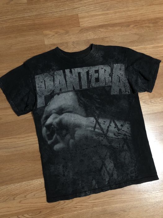 Vintage Vintage Pantera Band AOP t shirt | Grailed