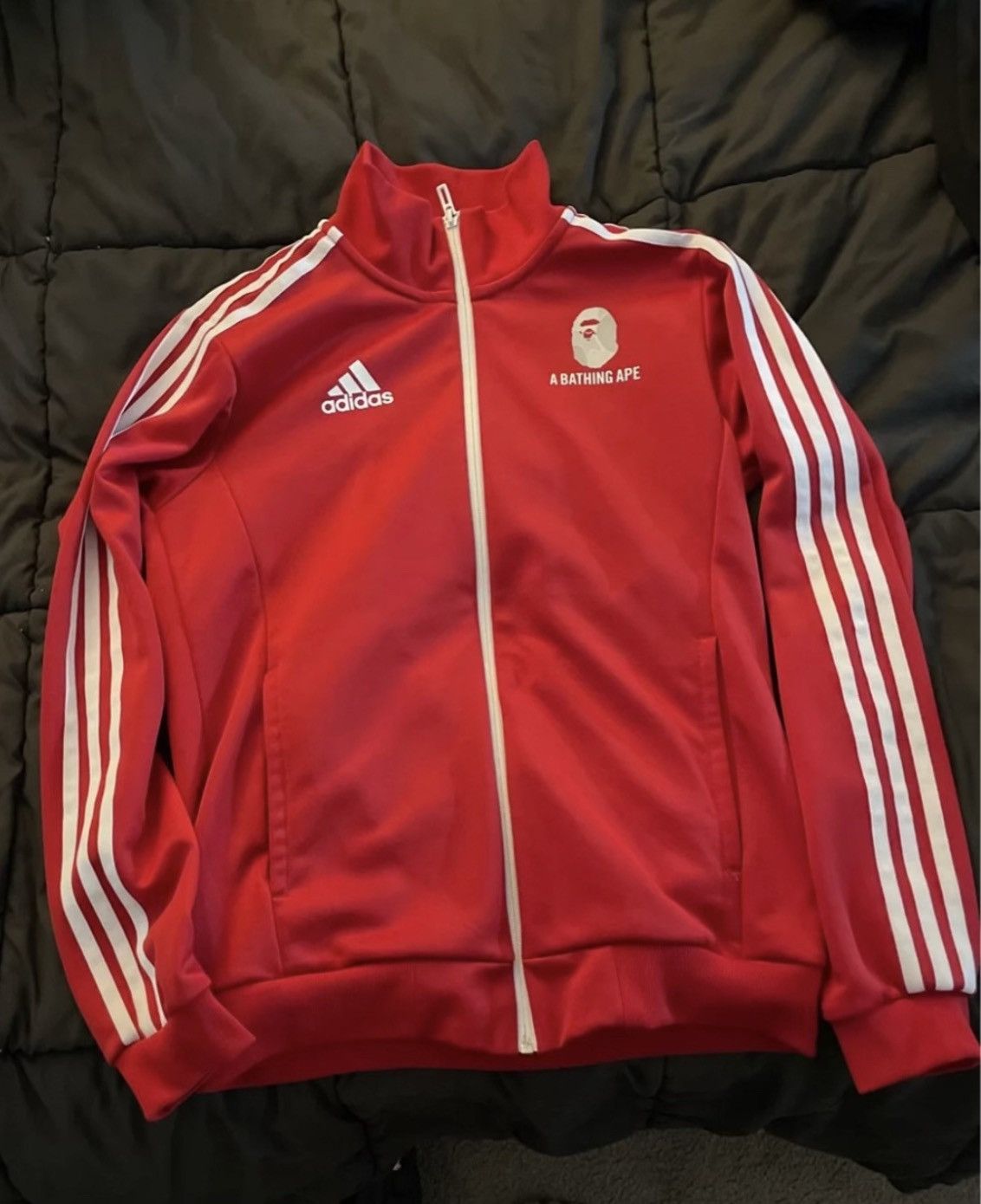 Adidas × Bape Bape x Adidas Track Jacket | Grailed