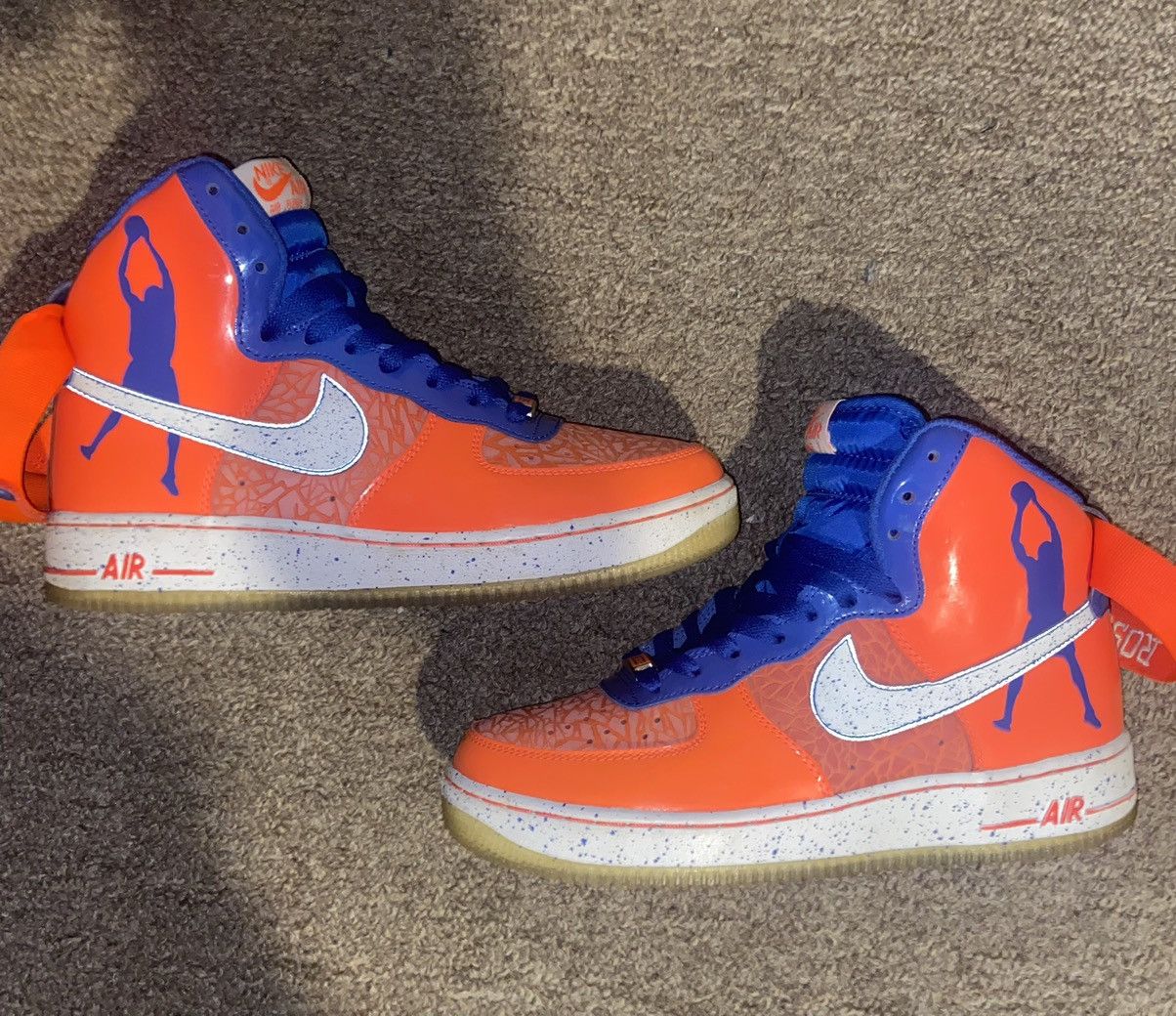 Nike Air Force 1 High Rasheed Total Crimson(Sheed) | Grailed