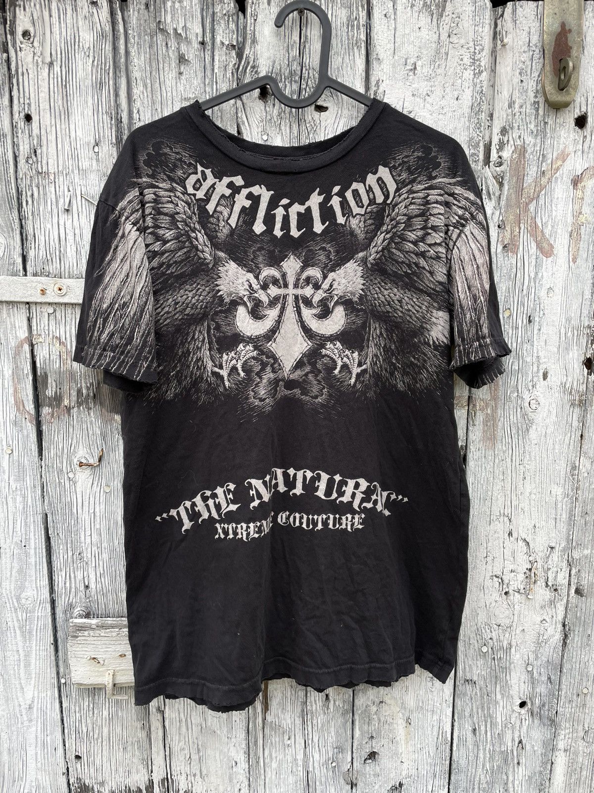 Affliction × Very Rare × Vintage Thrashed AFFLICTION ED HARDY VIBE ...