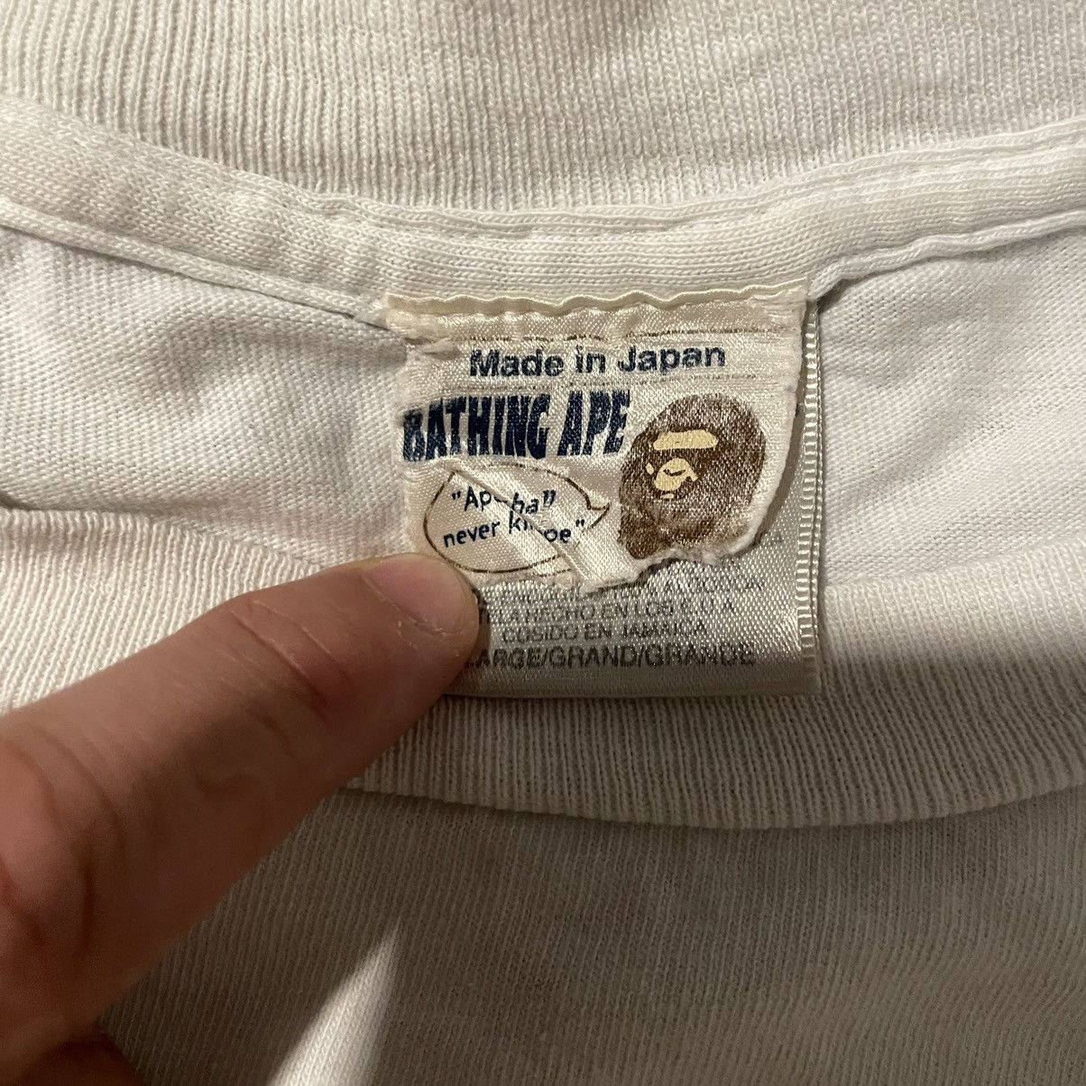 Bape 1995 A Bathing Ape Go Ape Tee | Grailed